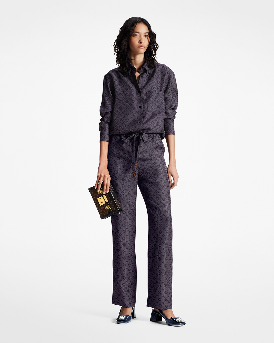 Inverted Mahina Monogram Shirt - Women - Ready-to-Wear | LOUIS VUITTON