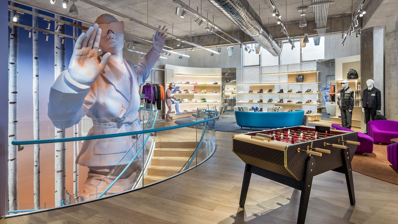 Louis Vuitton Mens Miami Design District store, United States