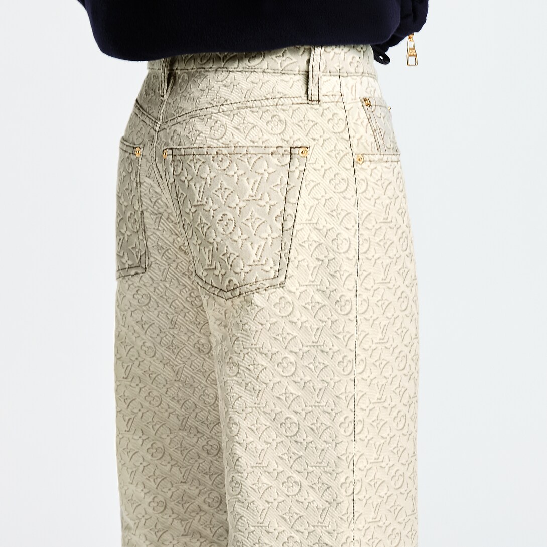 3D Monogram Jeans - Women - Ready-to-Wear | LOUIS VUITTON
