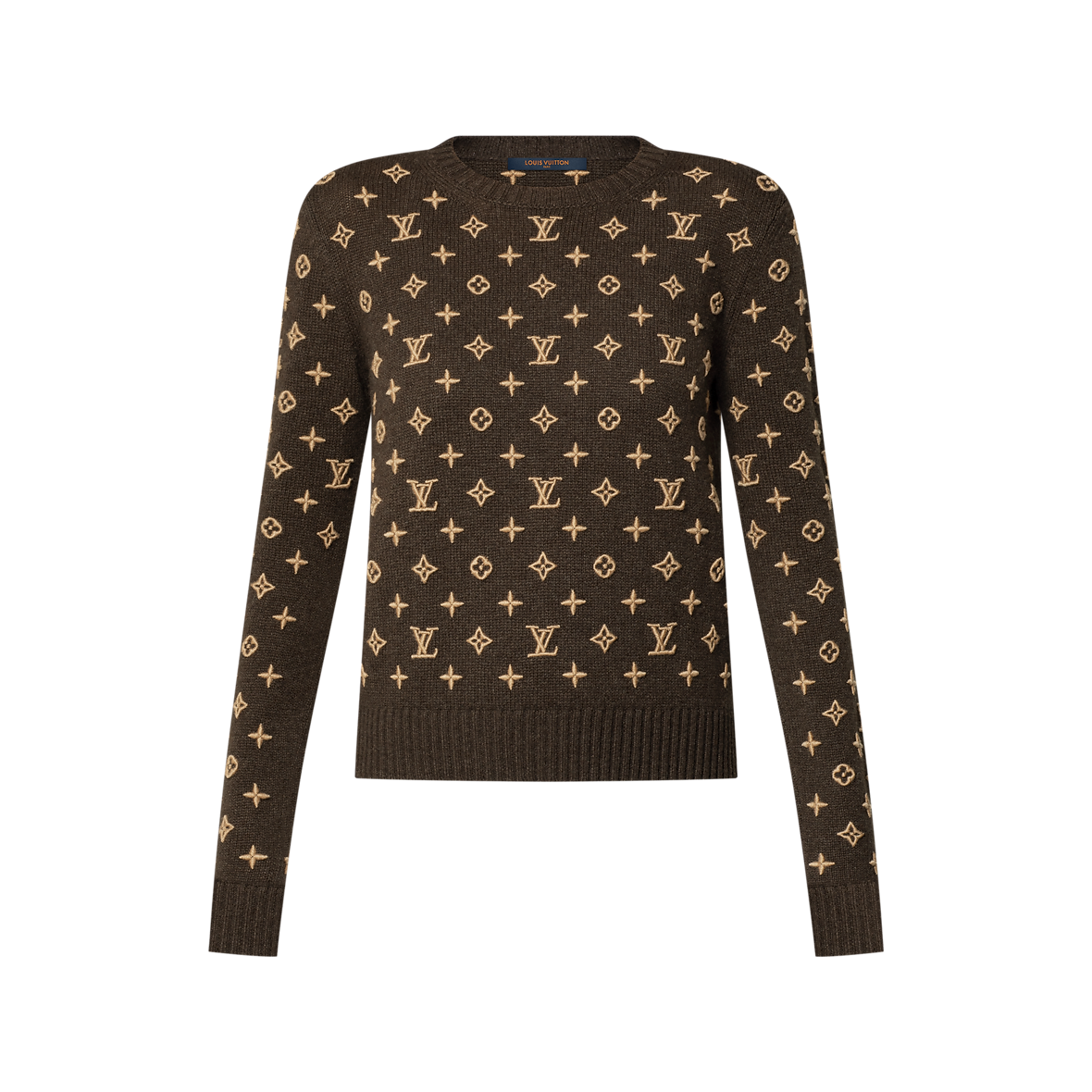 3D Monogram Knit Pullover - Women - Ready-to-Wear | LOUIS VUITTON