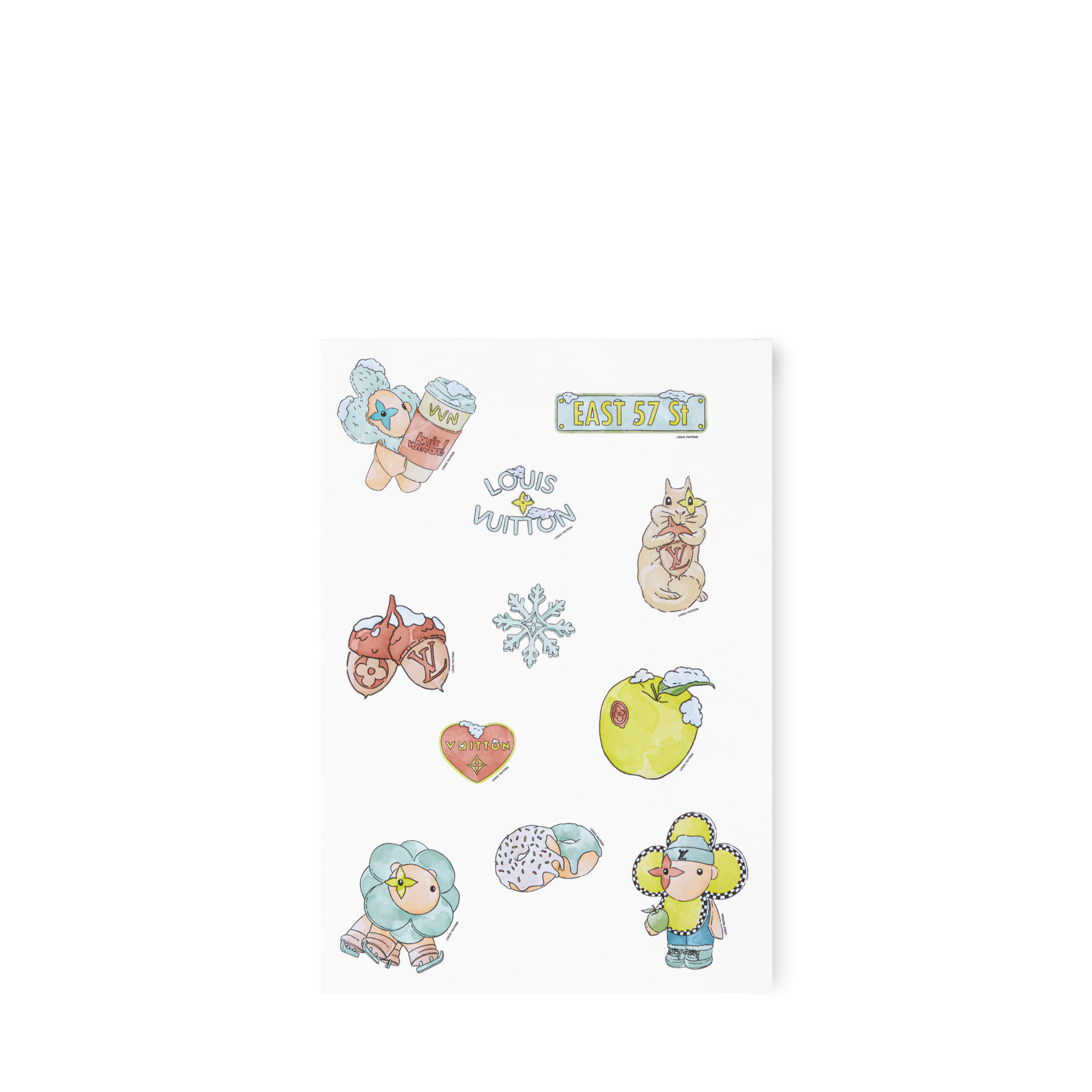 57th Street NYC Jane Notebook MM & Stickers S00 - Trunks, Travel and ...