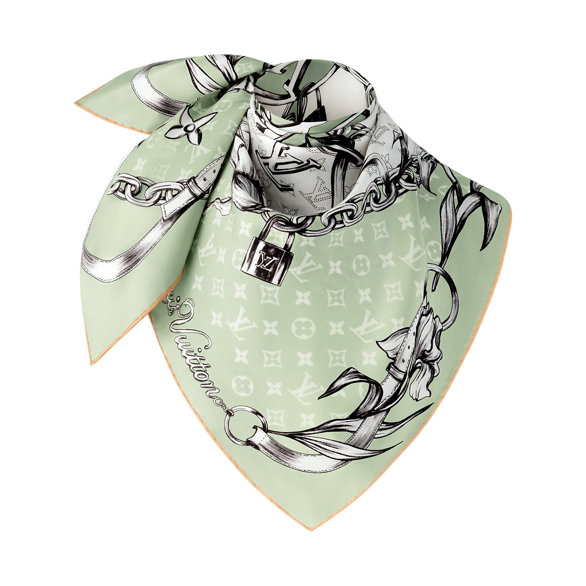 Blooming Monogram Square 90 S00 - Women - Accessories | LOUIS VUITTON