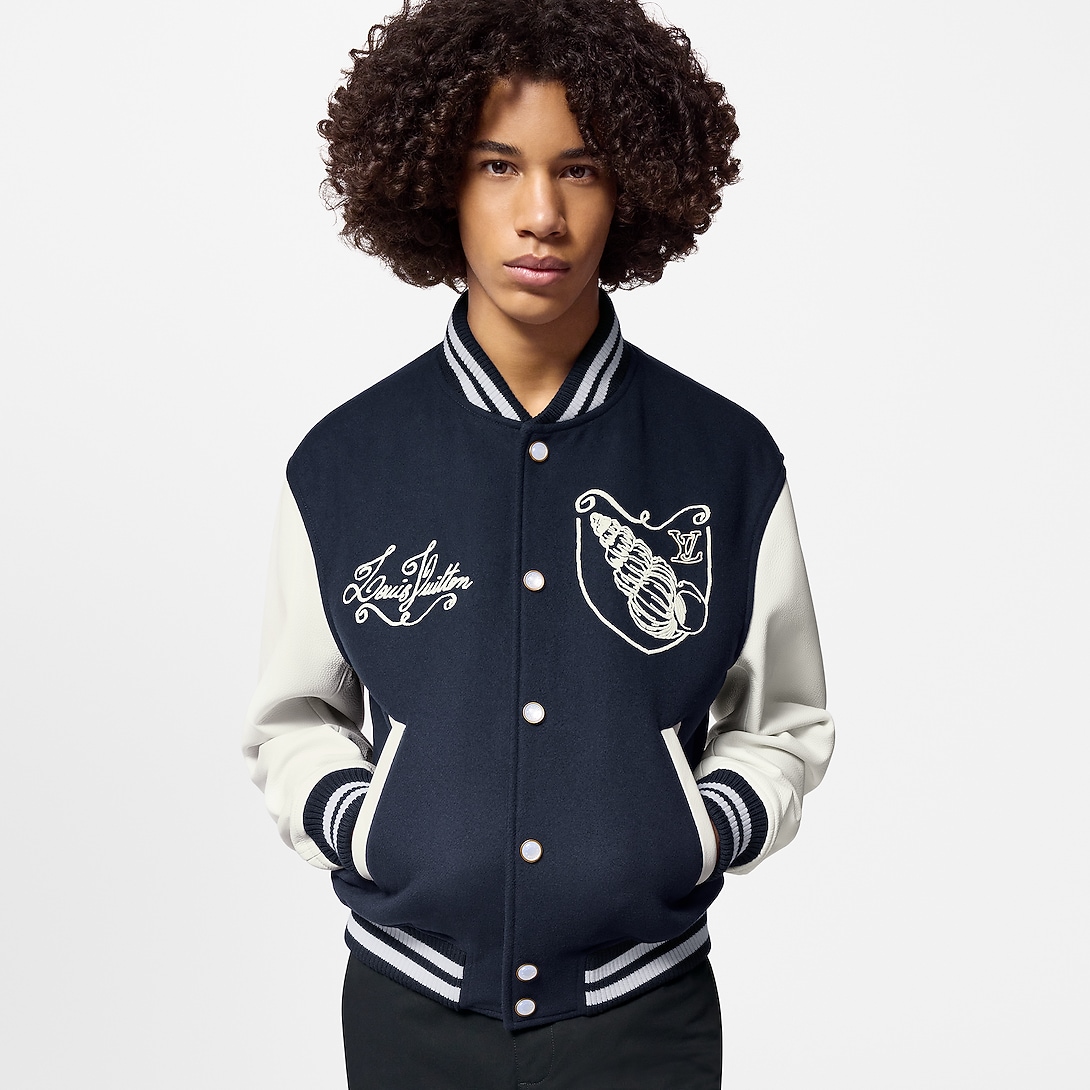 Calfskin Varsity Jacket - Men - Ready-to-Wear | LOUIS VUITTON