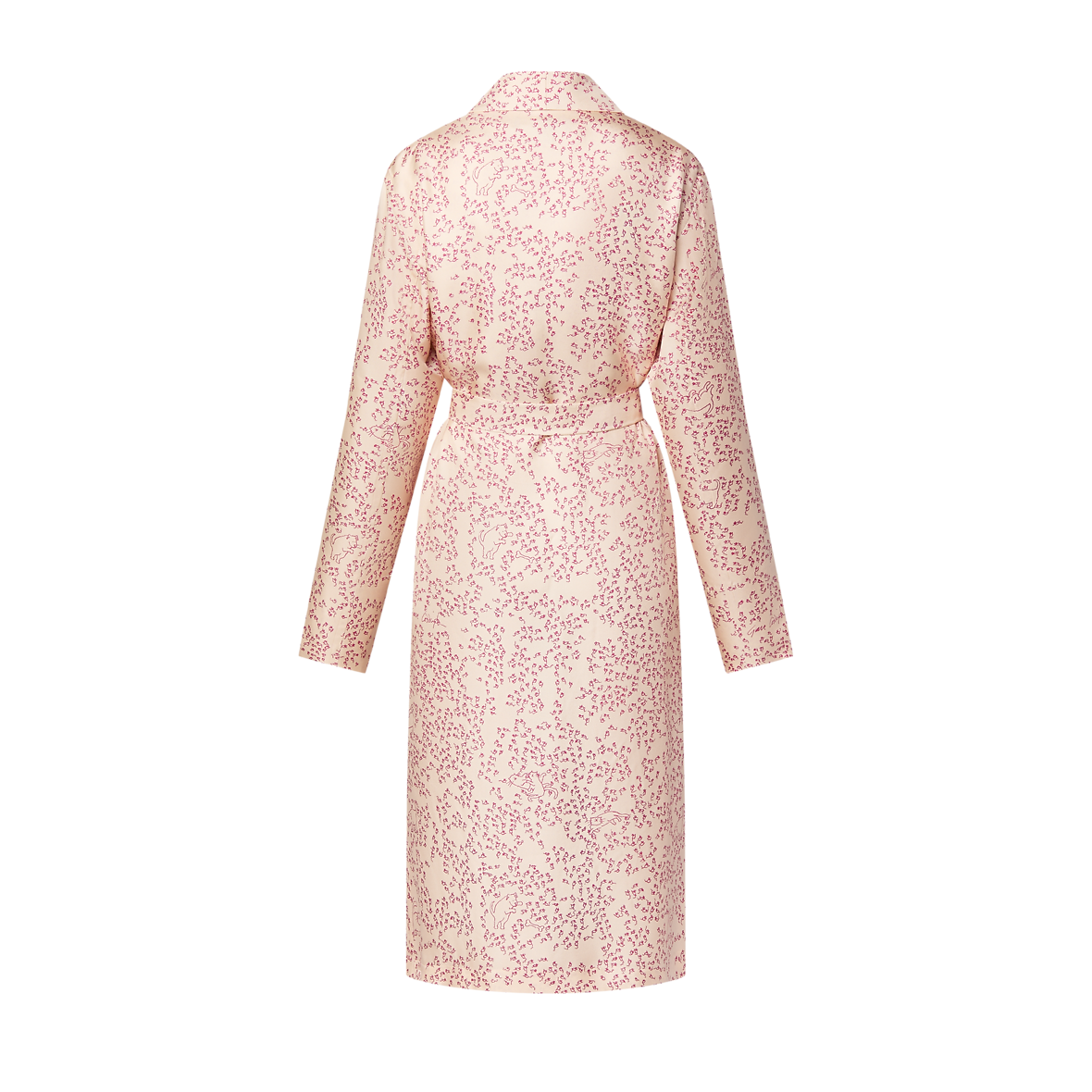 Cat-and-Mouse Print Robe - Women - Ready-to-Wear | LOUIS VUITTON