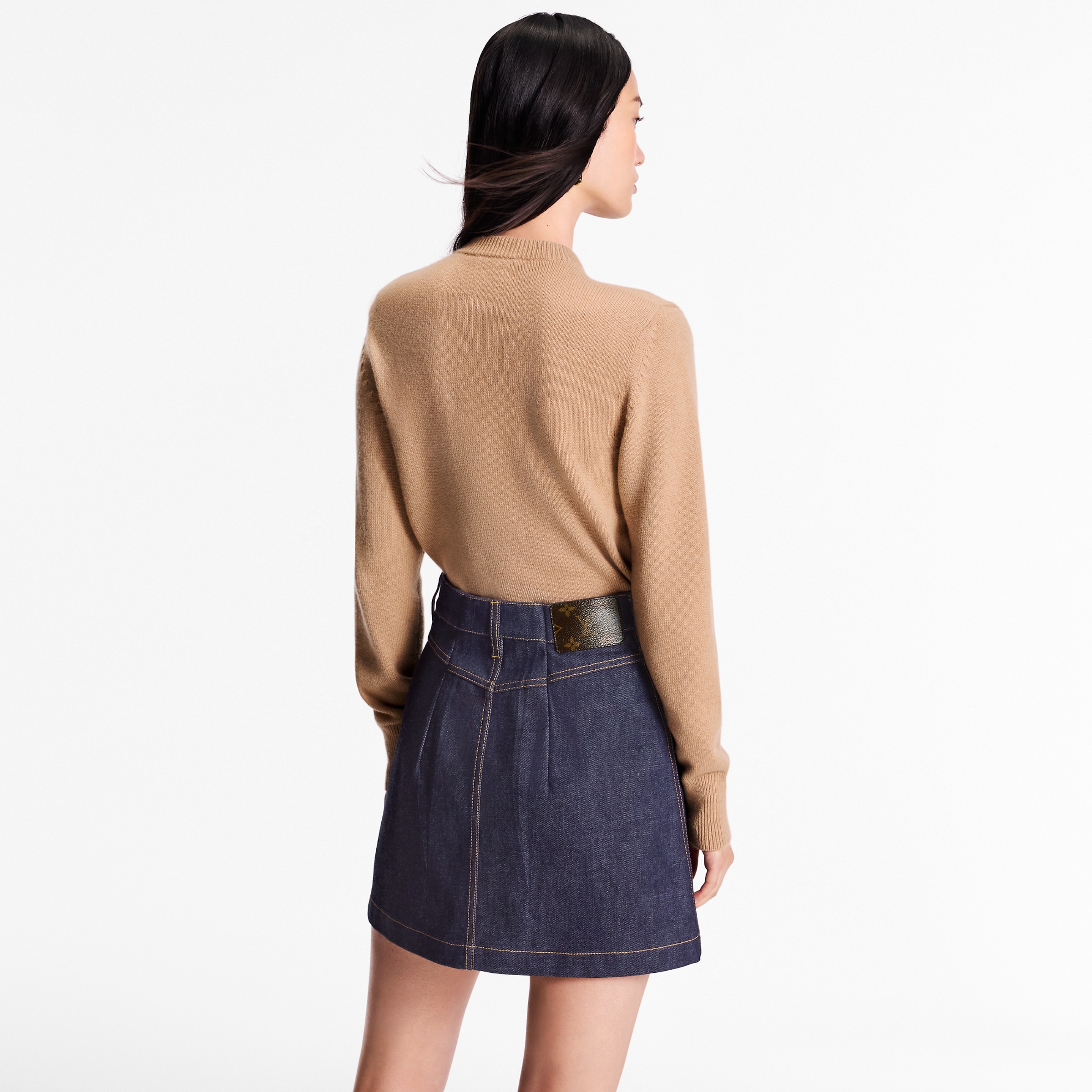 Chain Detail Patch Sweater - Women - Ready-to-Wear | LOUIS VUITTON