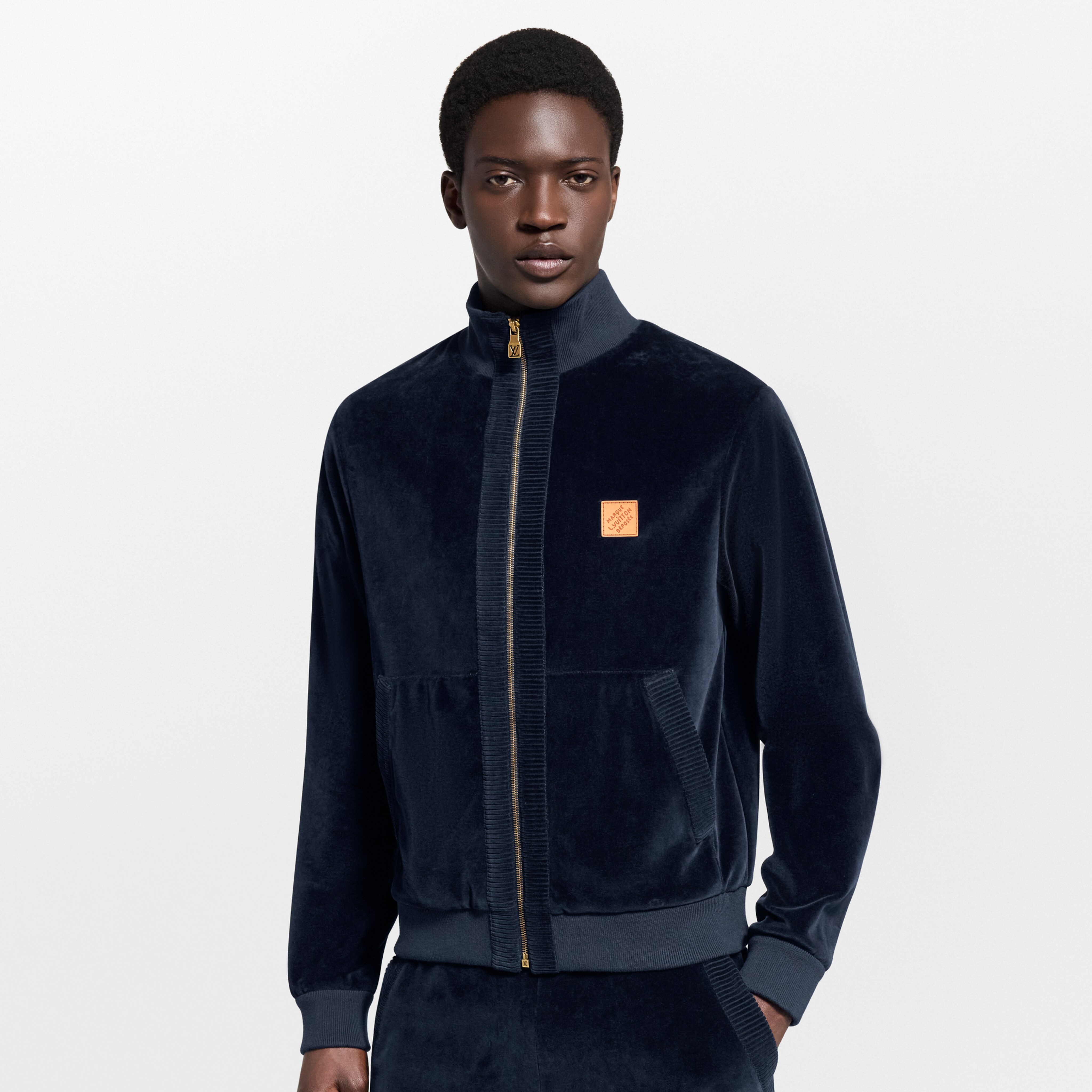 Chic Velvet Track Top - Men - Ready-to-Wear | LOUIS VUITTON