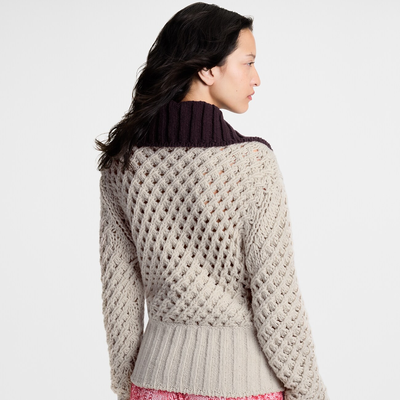 Color-Blocked Knit Jacket - Women - Ready-to-Wear | LOUIS VUITTON