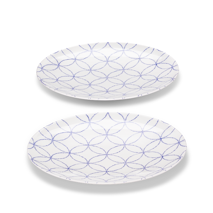 Constellation Set of 2 Dinner Plates - Trunks, Travel and Home - Home ...