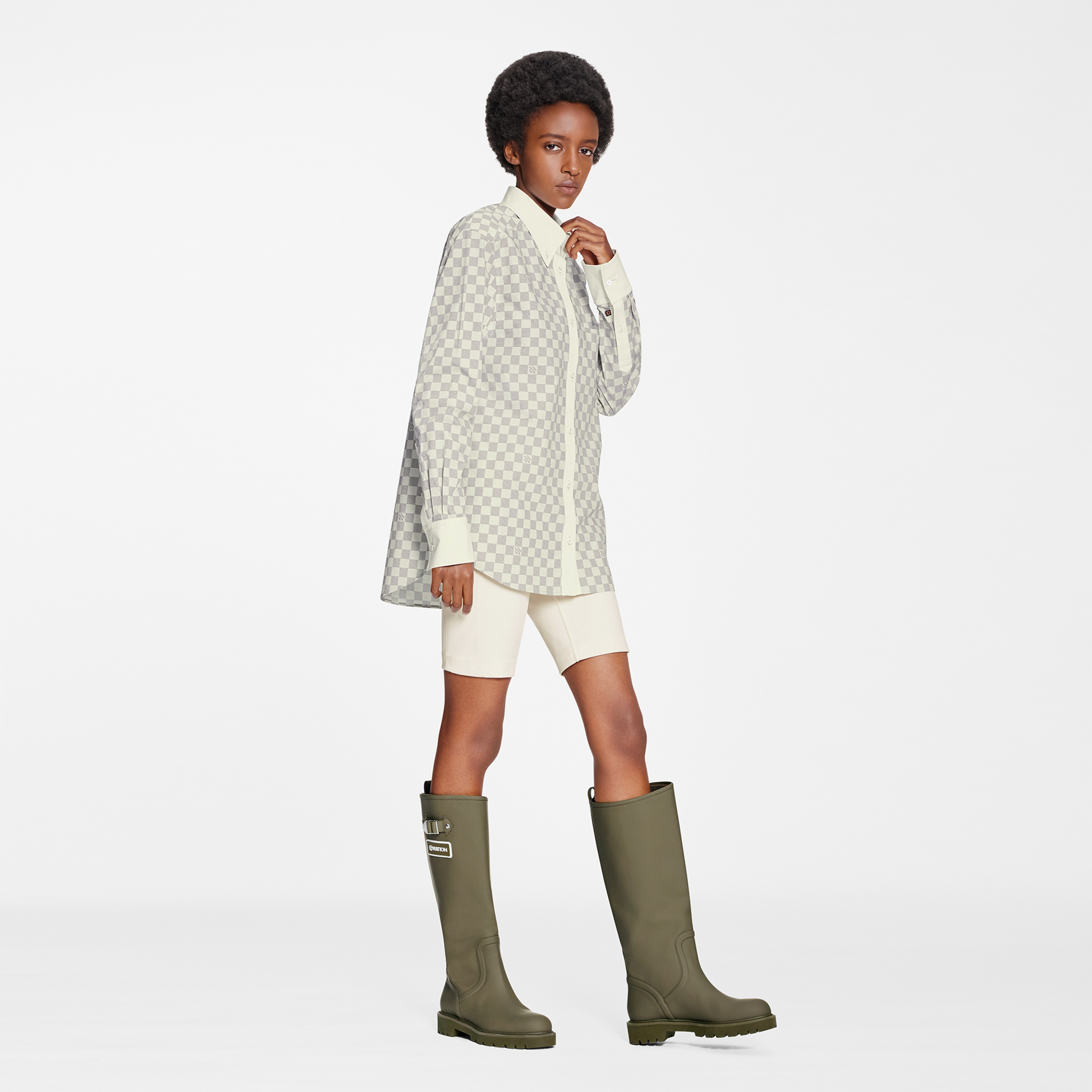 Damier Azur Shirt - Women - Ready-to-Wear | LOUIS VUITTON