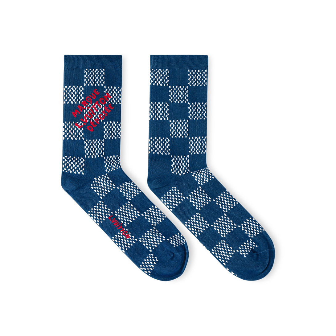 Damier Heritage Socks S00 - Men - Accessories | LOUIS VUITTON