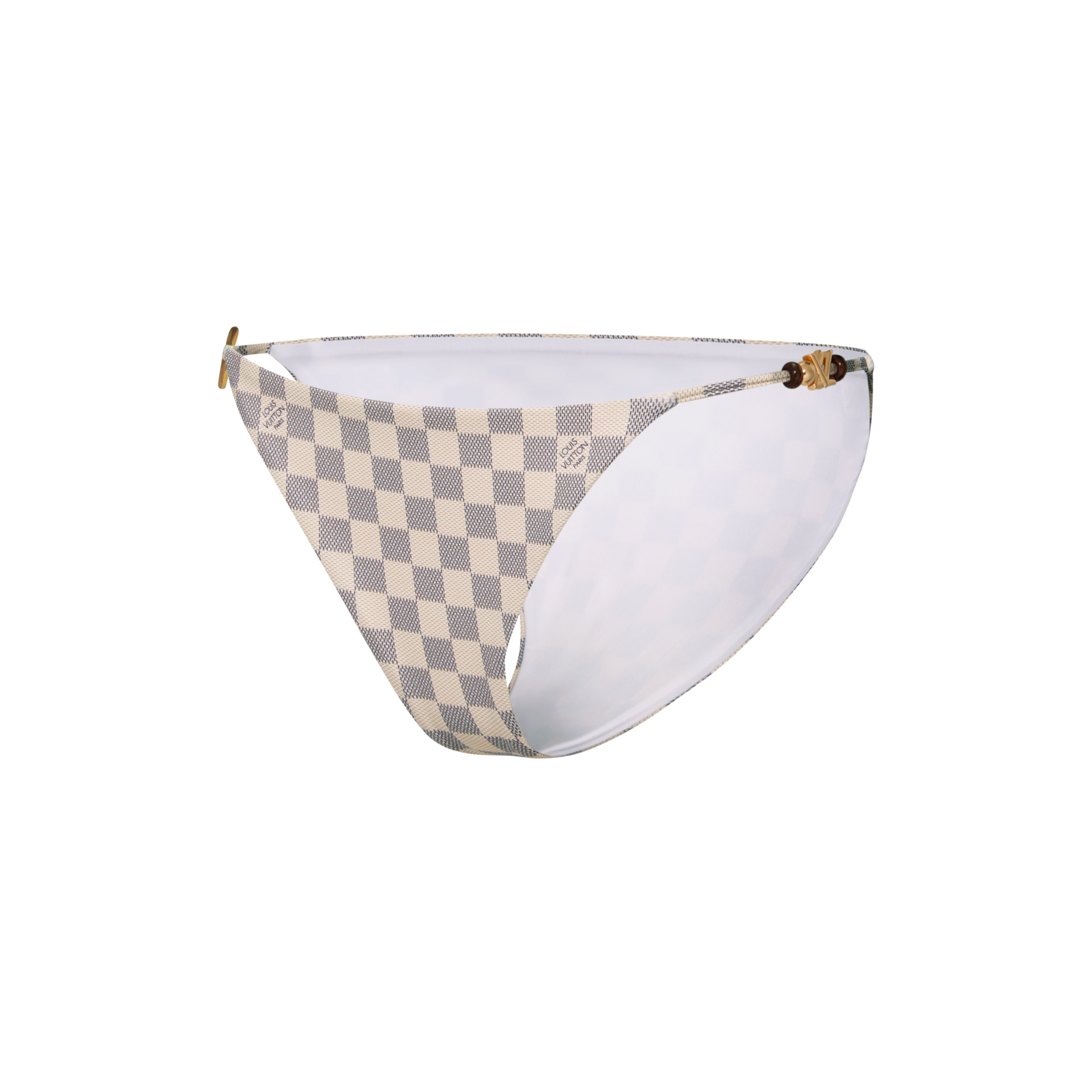 Damier Triangle Bikini Bottoms - Women - Ready-to-Wear | LOUIS VUITTON