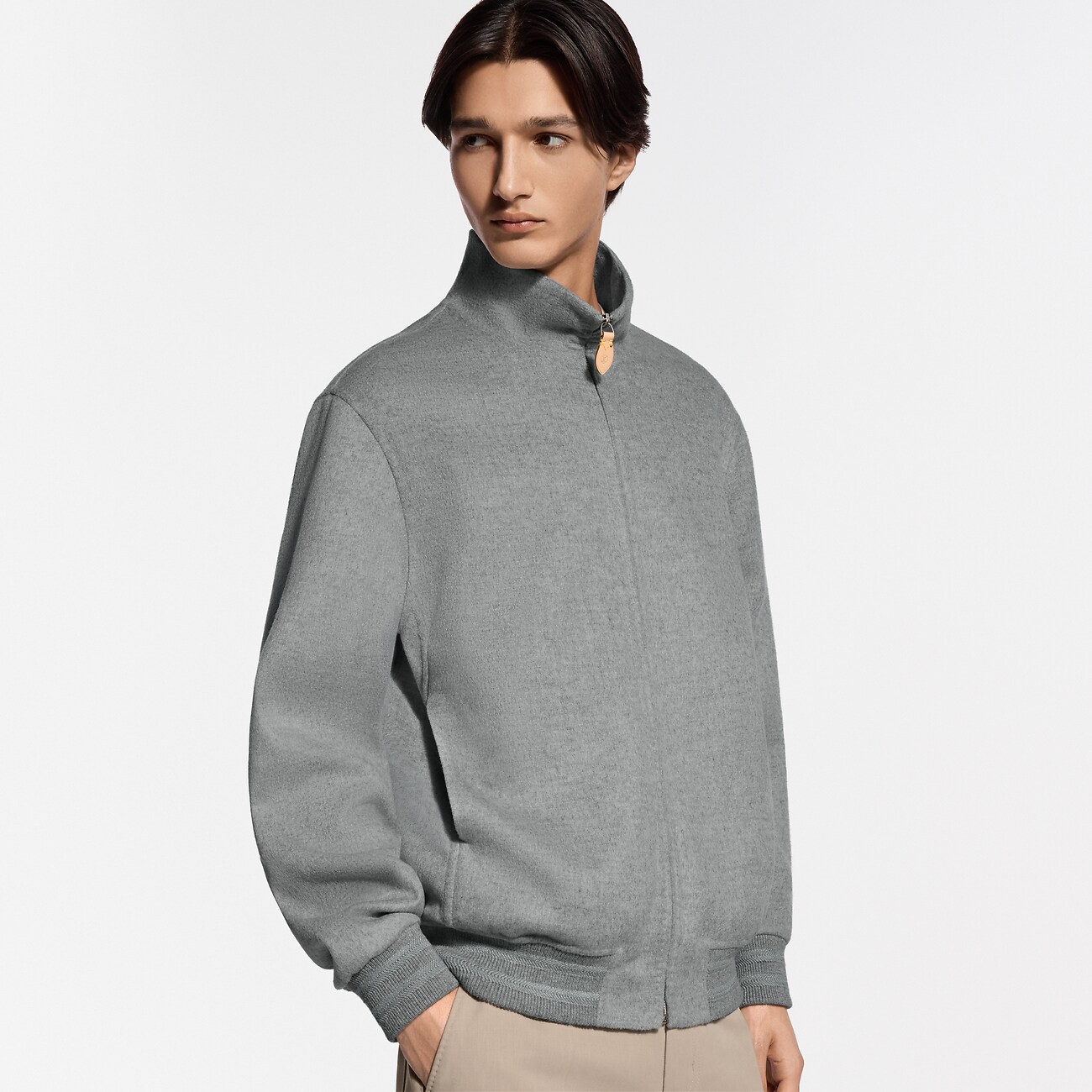 Double Face Cashmere-Wool Track Top - New - For Men | LOUIS VUITTON