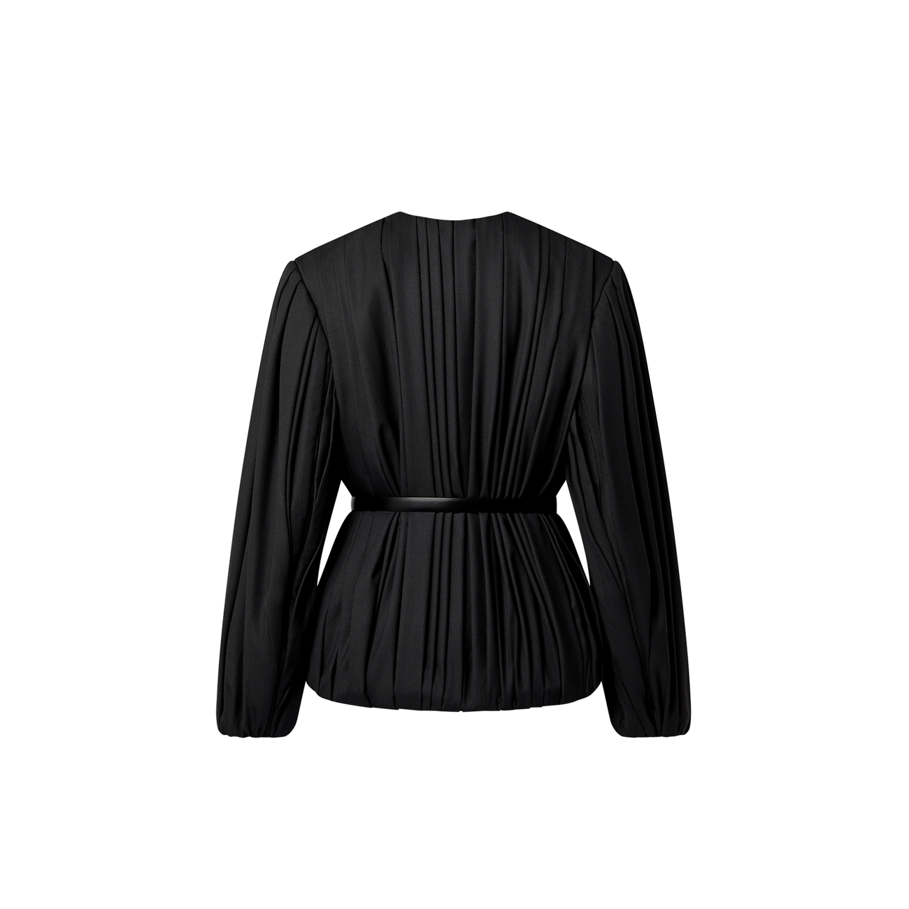 Draped Wool Toile Jacket - Women - Ready-to-Wear | LOUIS VUITTON