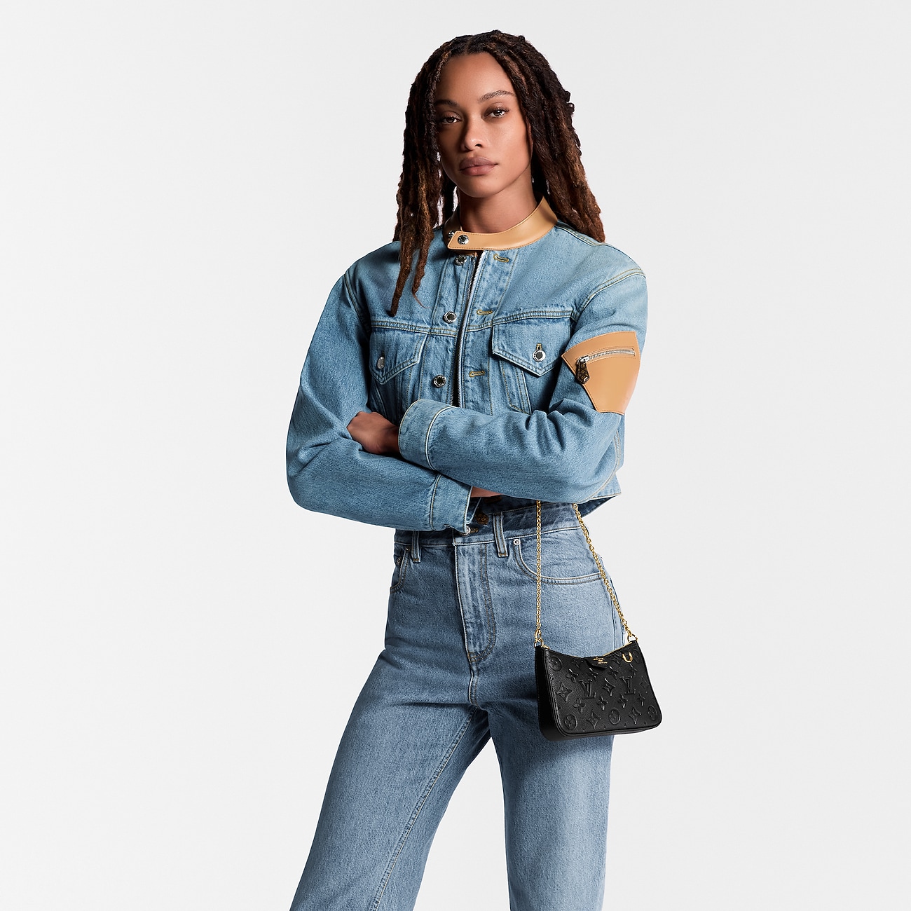 Easy Pouch On Strap Monogram Empreinte Leather - Women - Small Leather ...