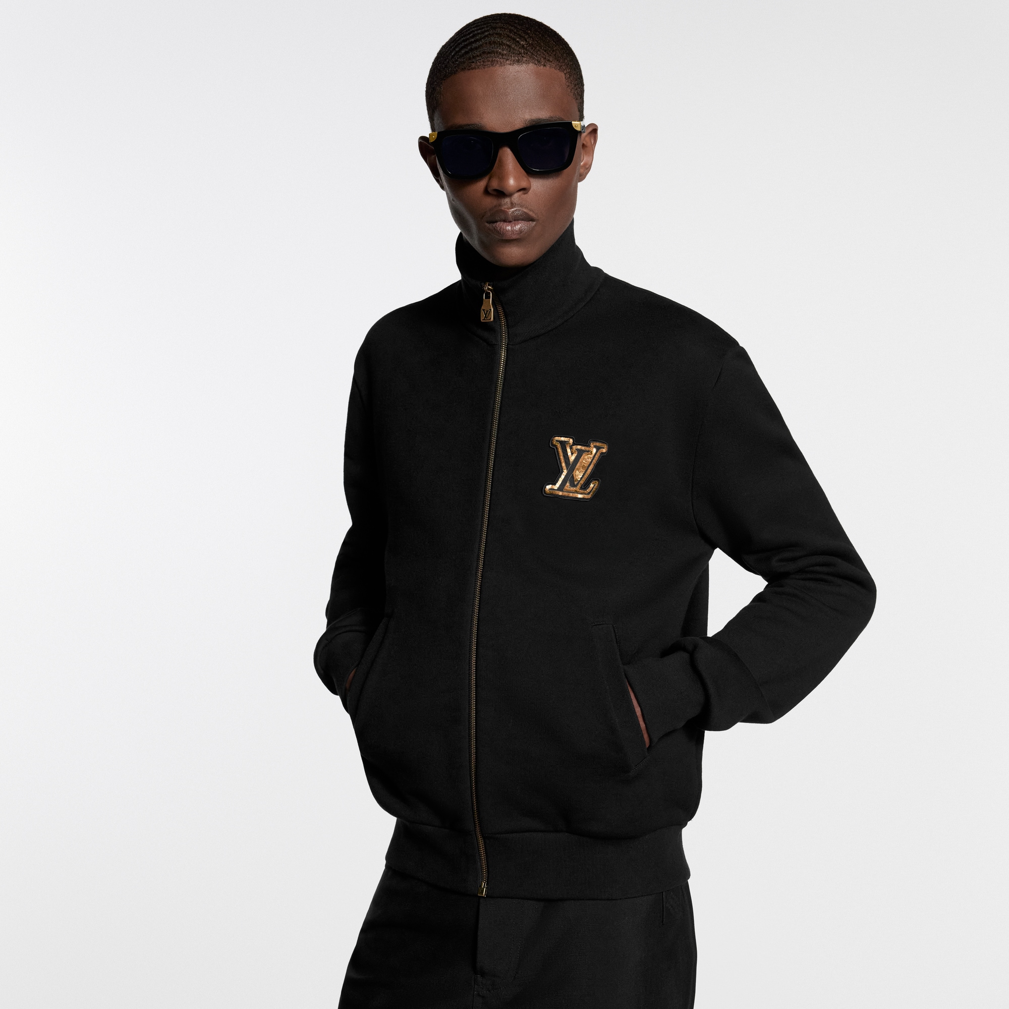 Embellished Signature Track Top - New - For Men | LOUIS VUITTON