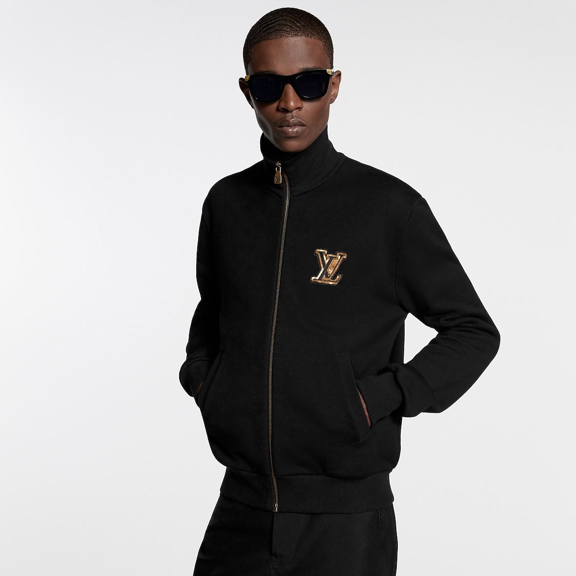 Embellished Signature Track Top - New - For Men | LOUIS VUITTON
