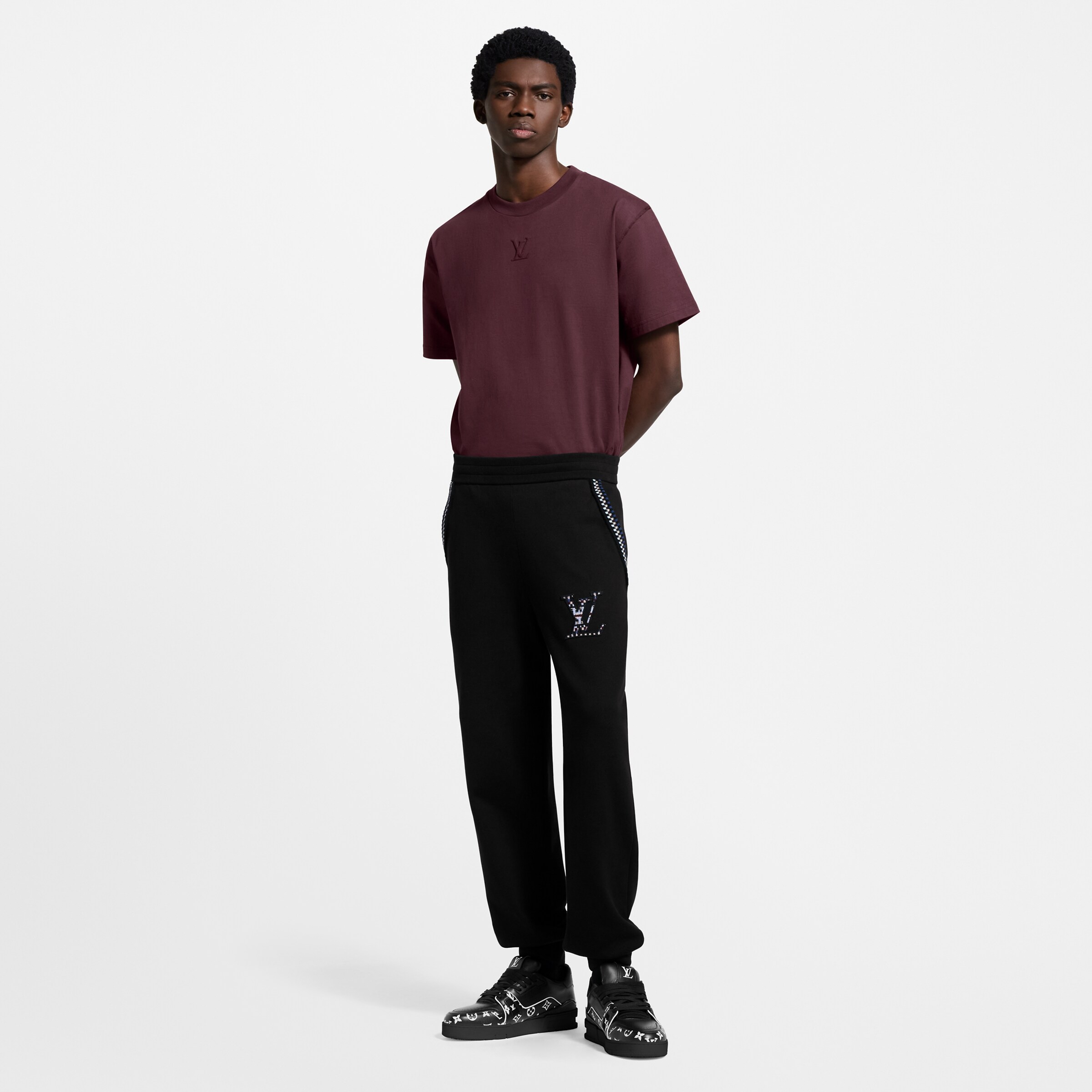 Embossed LV T-Shirt - Men - Ready-to-Wear | LOUIS VUITTON