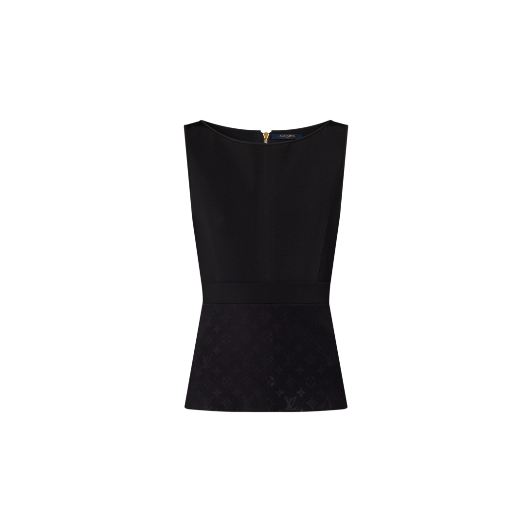 Embossed Monogram Fitted Top - Women - Ready-to-Wear | LOUIS VUITTON