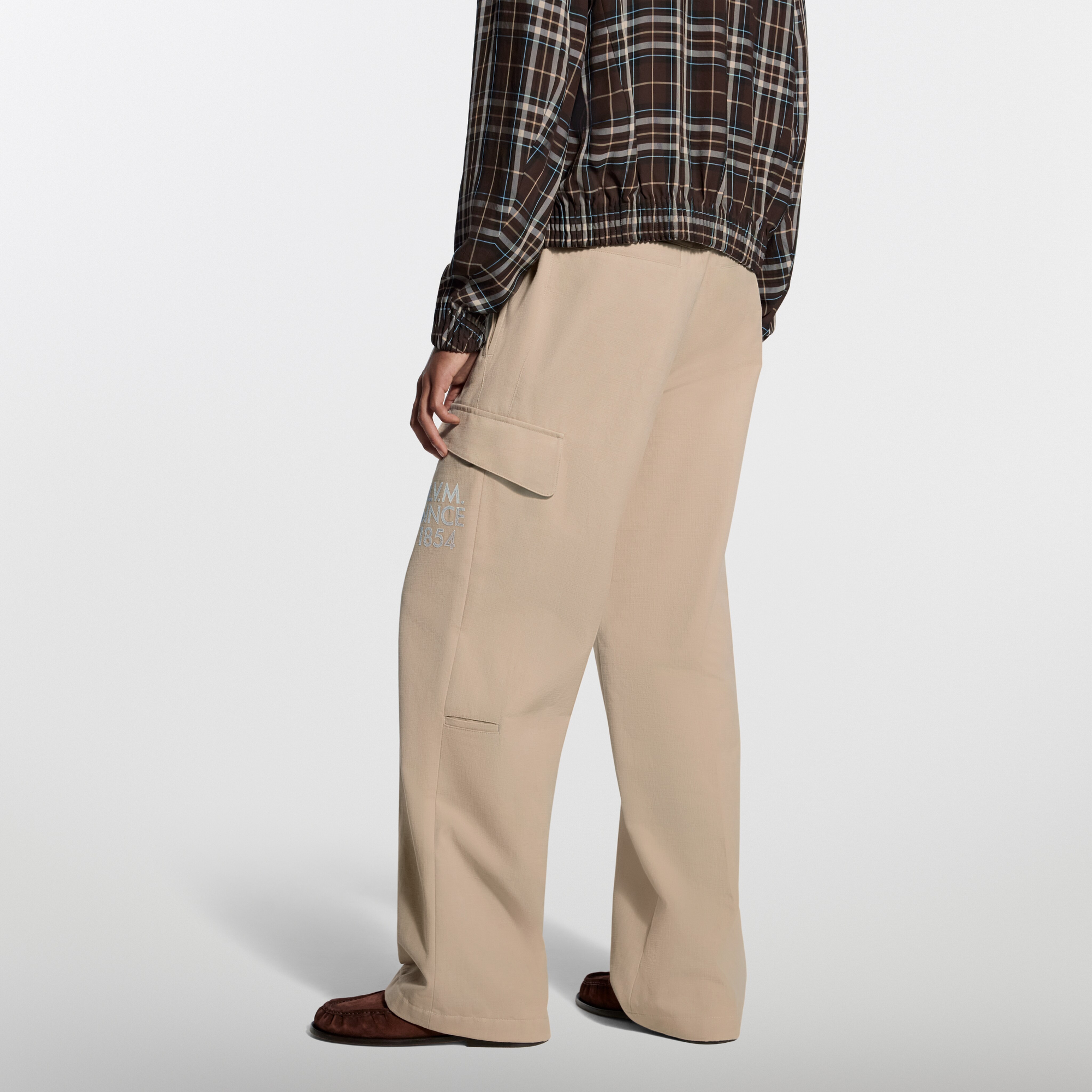 Embroidered Cotton Cargo Pants - New - For Men | LOUIS VUITTON