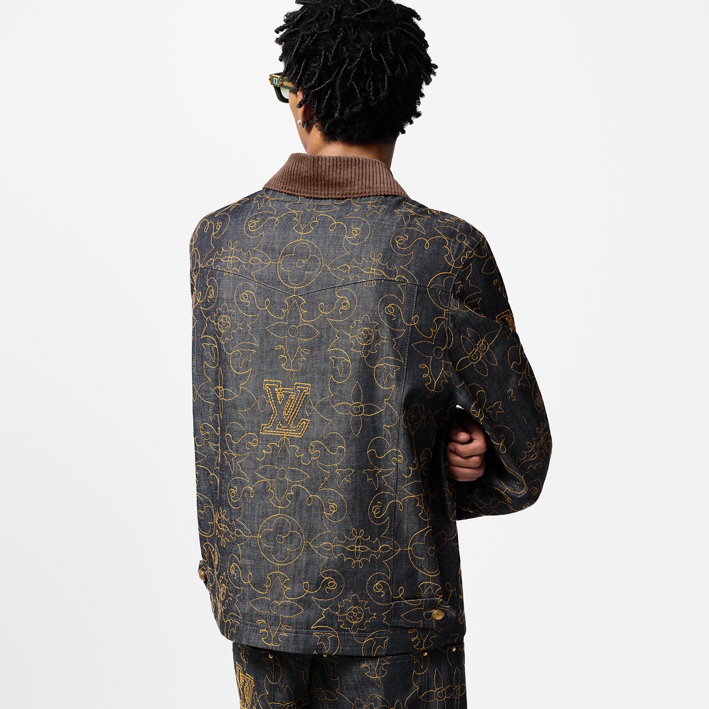Embroidered Denim Workwear Jacket - Men - Ready-to-Wear | LOUIS VUITTON