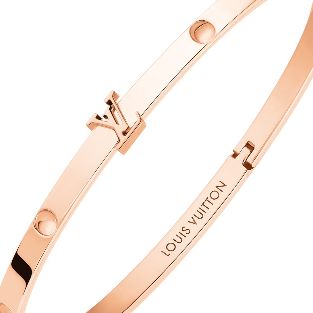 Empreinte Small Bangle, Pink Gold - Jewelry - Categories | LOUIS VUITTON