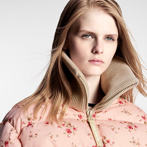 Floral Print Puffer Jacket - Women - Ready-to-Wear | LOUIS VUITTON