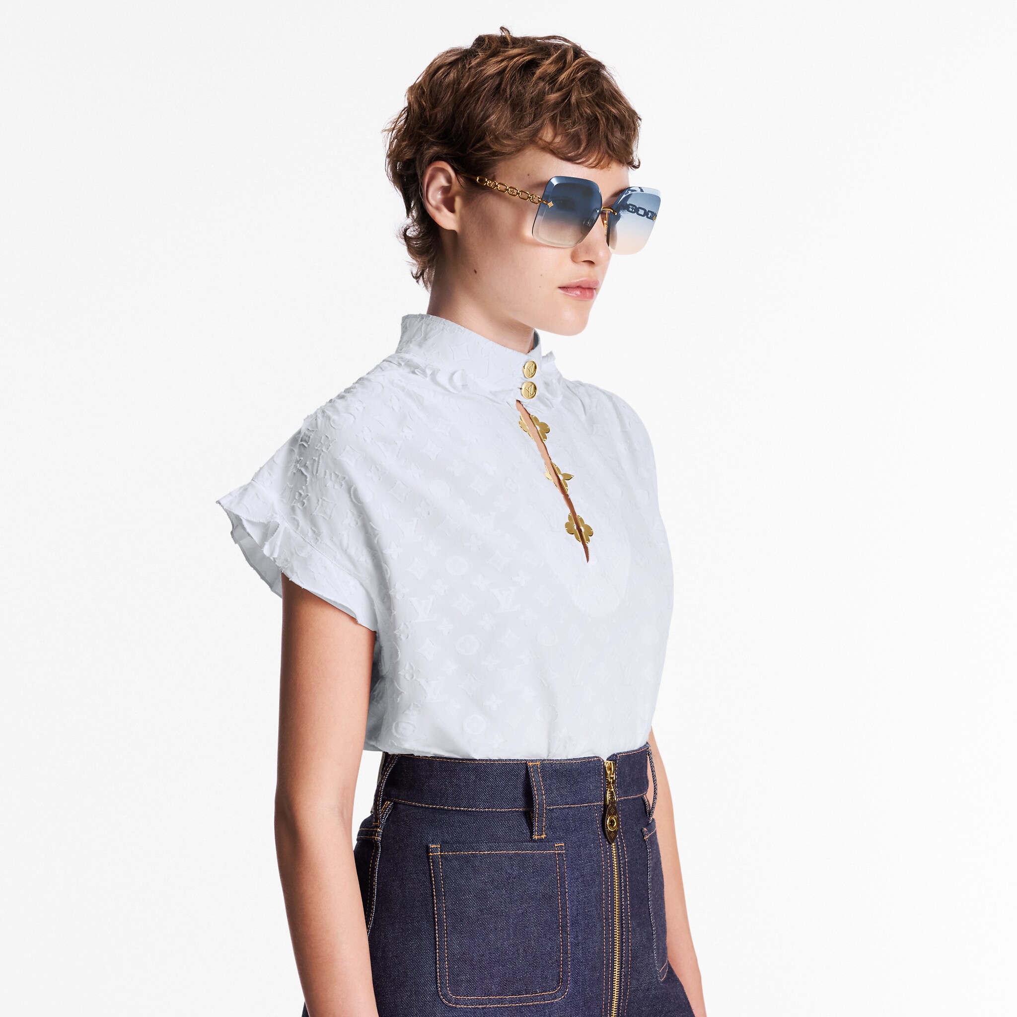 Frill Blouse - WOMEN - Ready-to-Wear | LOUIS VUITTON