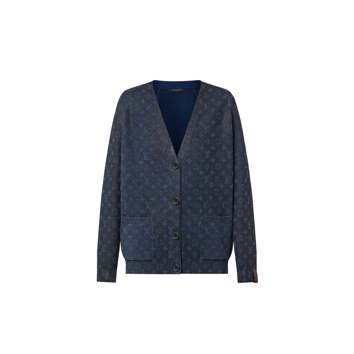 Glitter Monogram Knit Cardigan - Women - Ready-to-Wear | LOUIS VUITTON