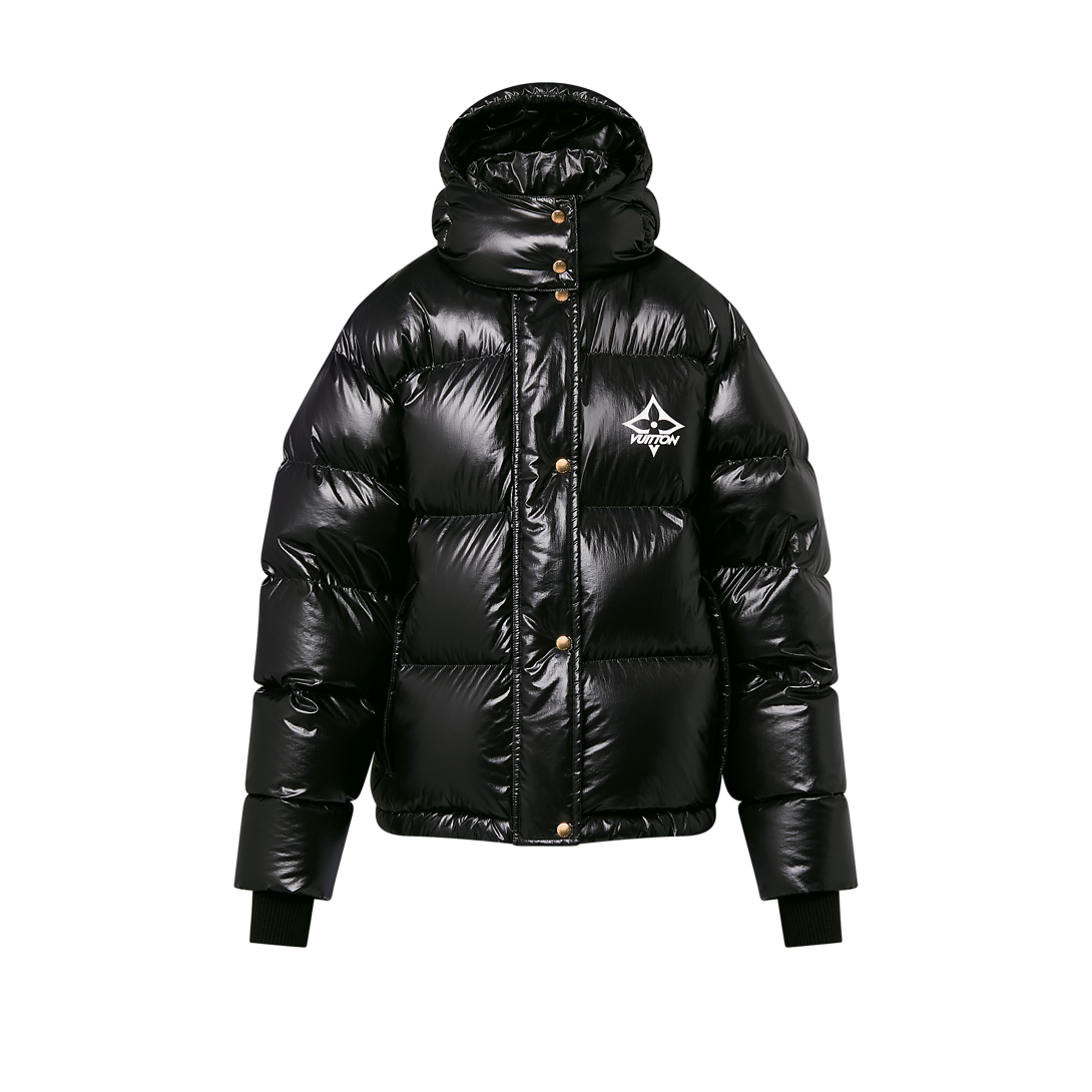 Glossy Nylon Puffer Jacket - Women - Ready-to-Wear | LOUIS VUITTON