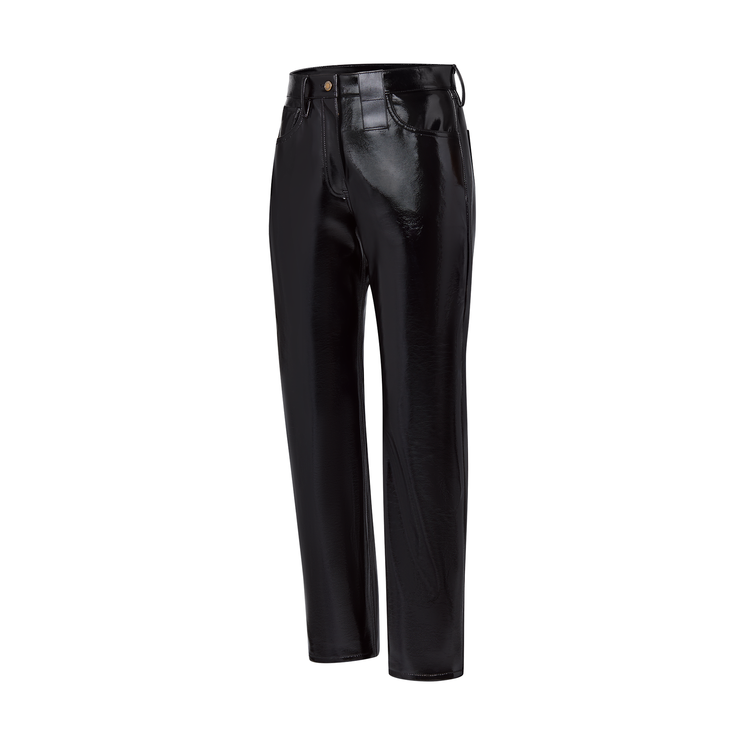 Glossy Vinyl Pants - Women - Ready-to-Wear | LOUIS VUITTON