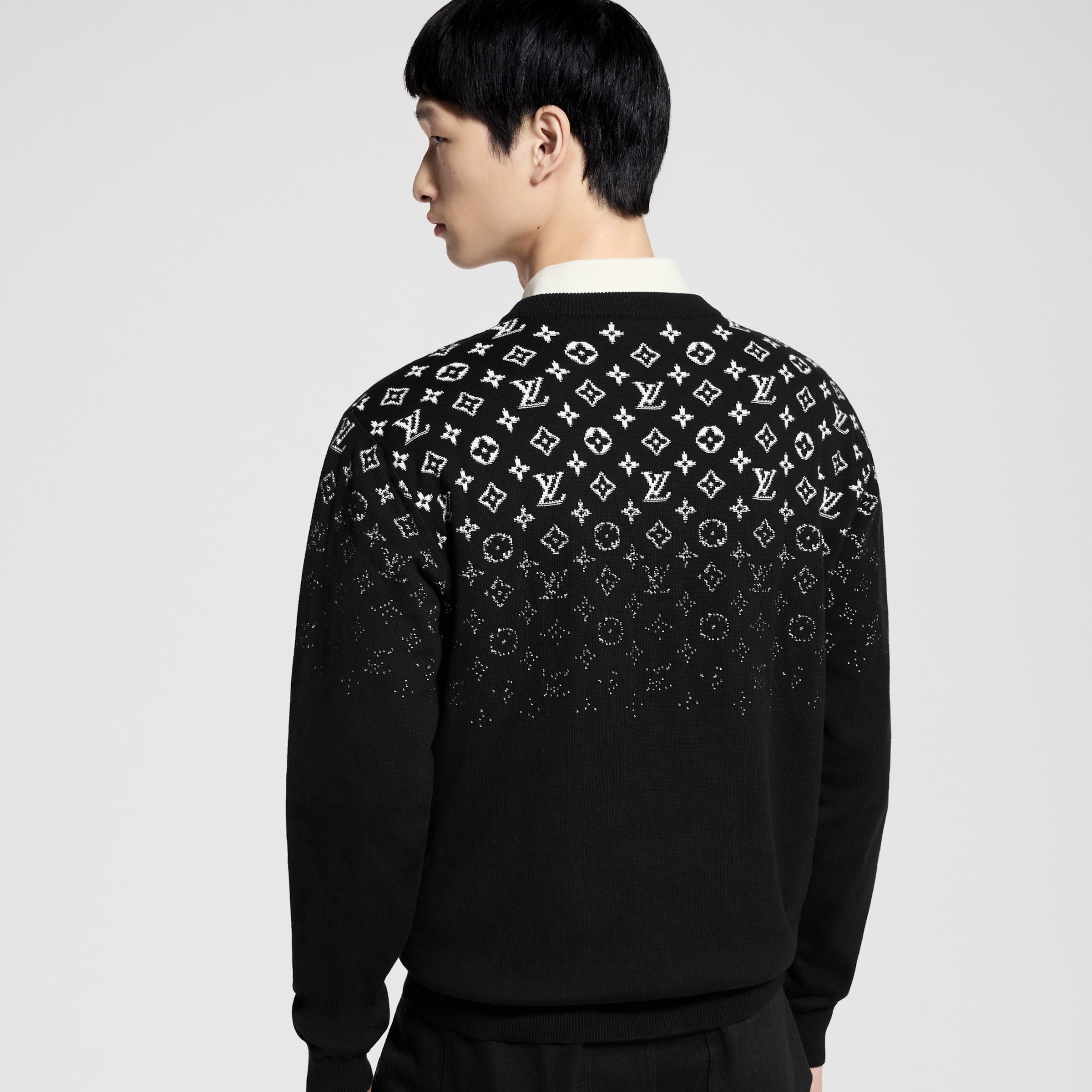 Gradient Cotton Crewneck - Men - Ready-to-Wear | LOUIS VUITTON