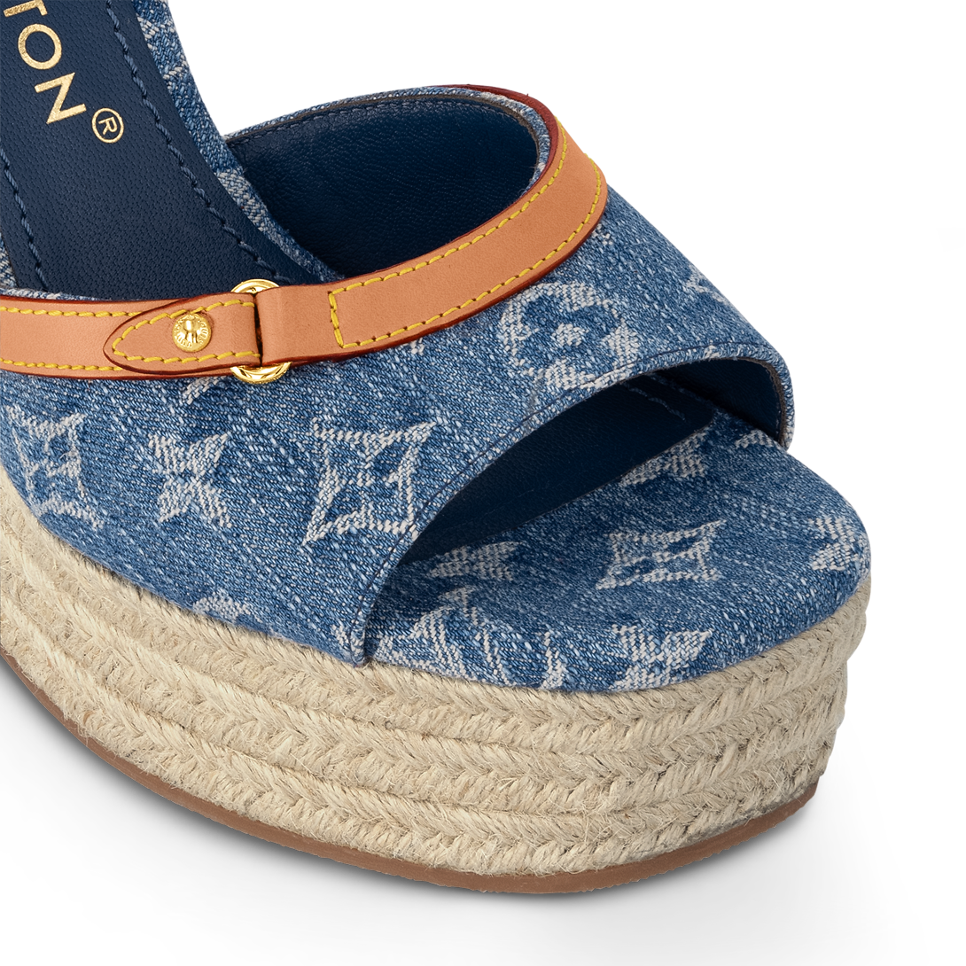 Helios Wedge Sandal - Women - Shoes | LOUIS VUITTON