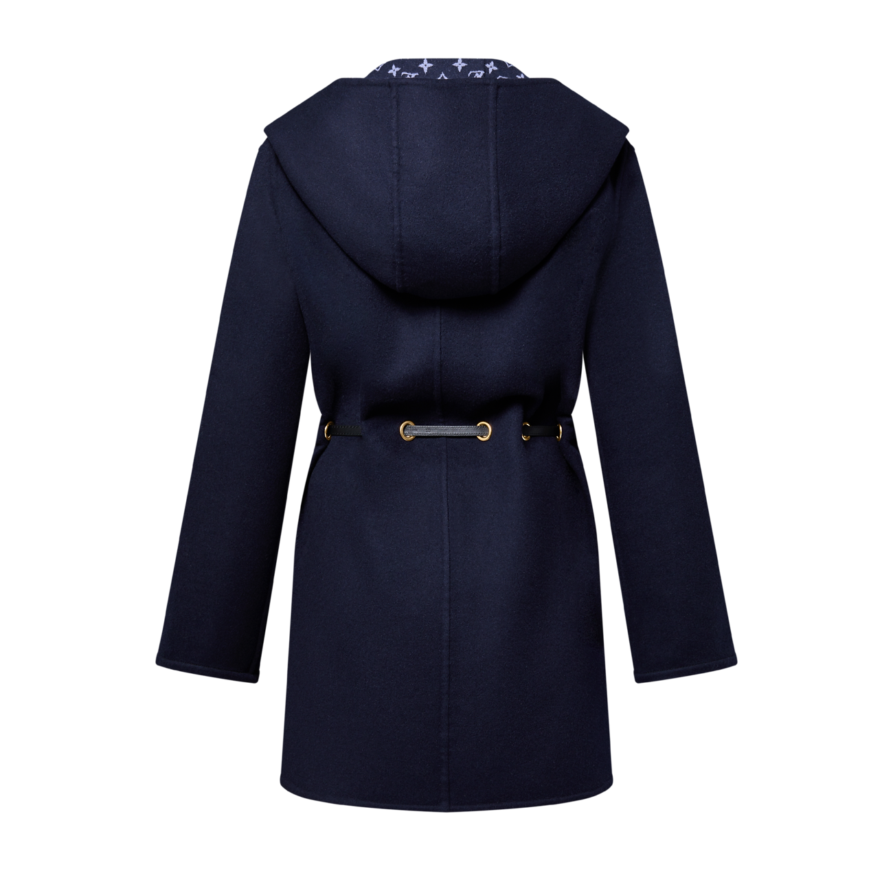 Hooded Drawstring Wrap Coat - Women - Ready-to-Wear | LOUIS VUITTON
