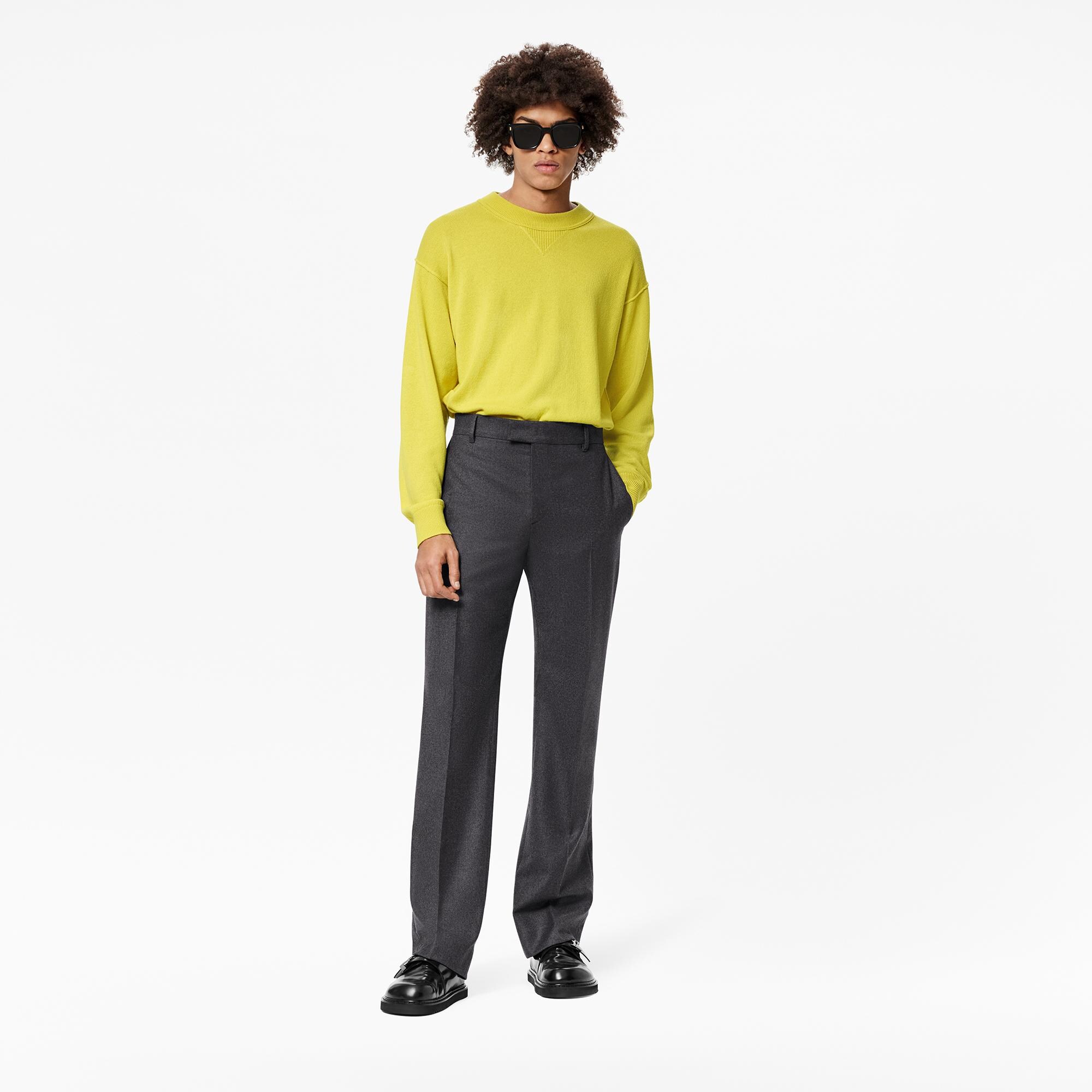 Inside Out Cashmere Crewneck - Men - Ready-to-Wear | LOUIS VUITTON