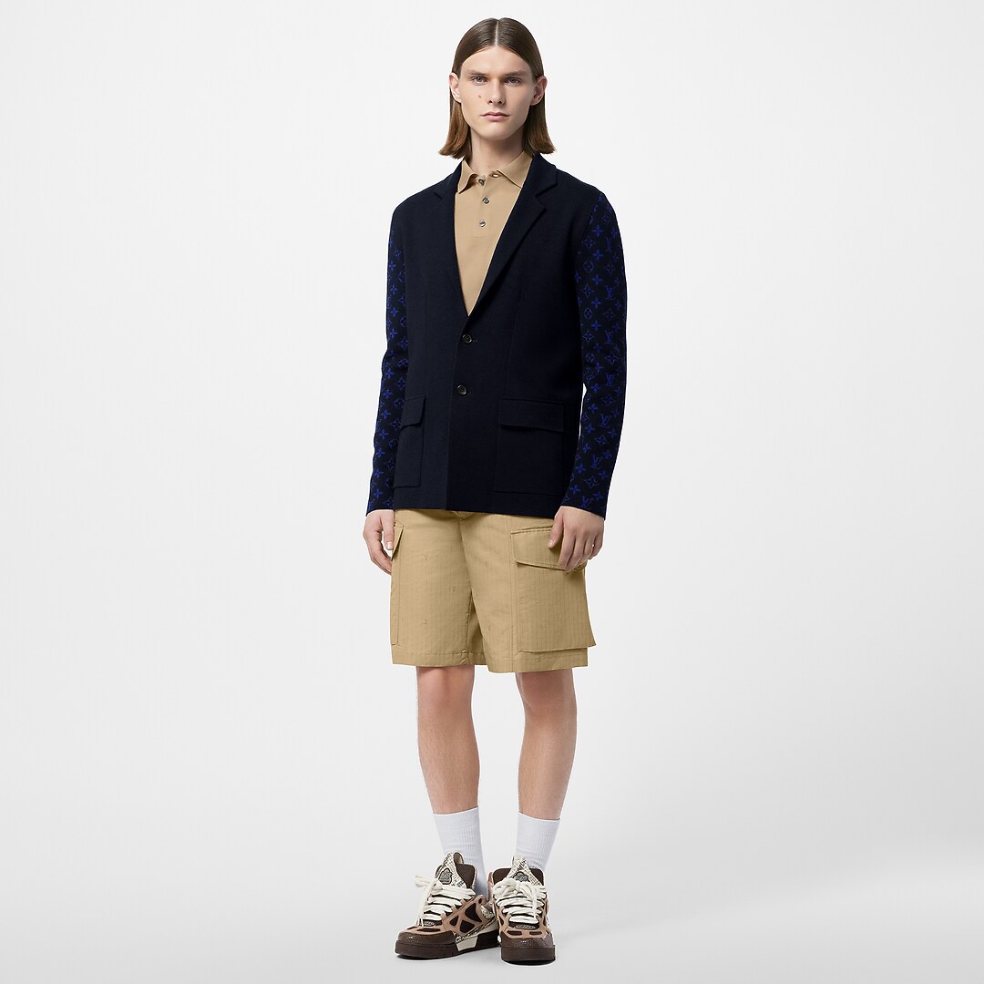 Knit Wool Blazer - Men - Ready-to-Wear | LOUIS VUITTON
