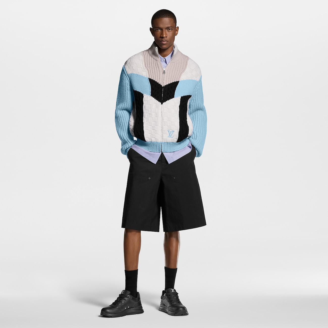 Knitted Signature Tracktop - Men - Ready-to-Wear | LOUIS VUITTON