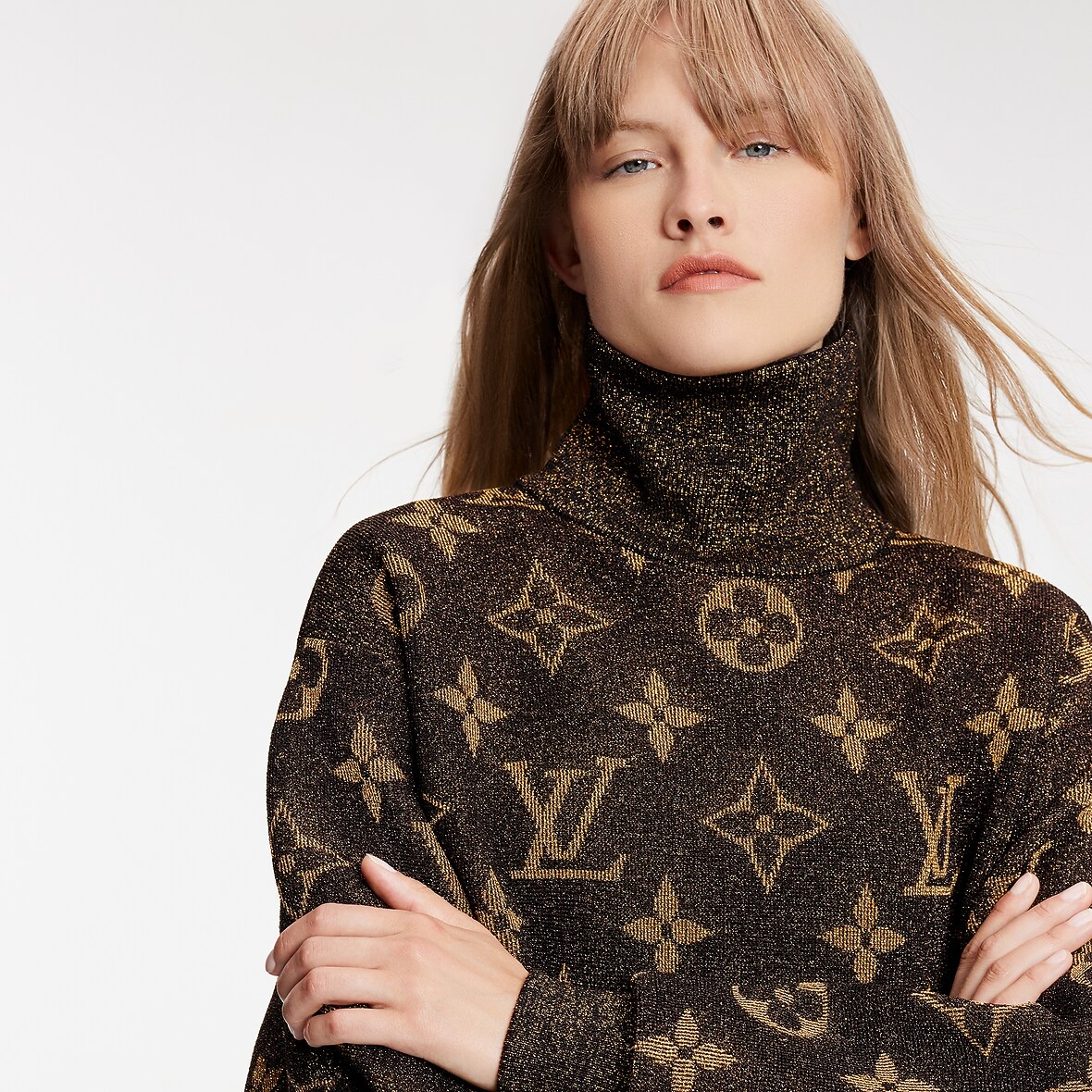 Lurex Monogram Pullover - Women - Ready-to-Wear | LOUIS VUITTON