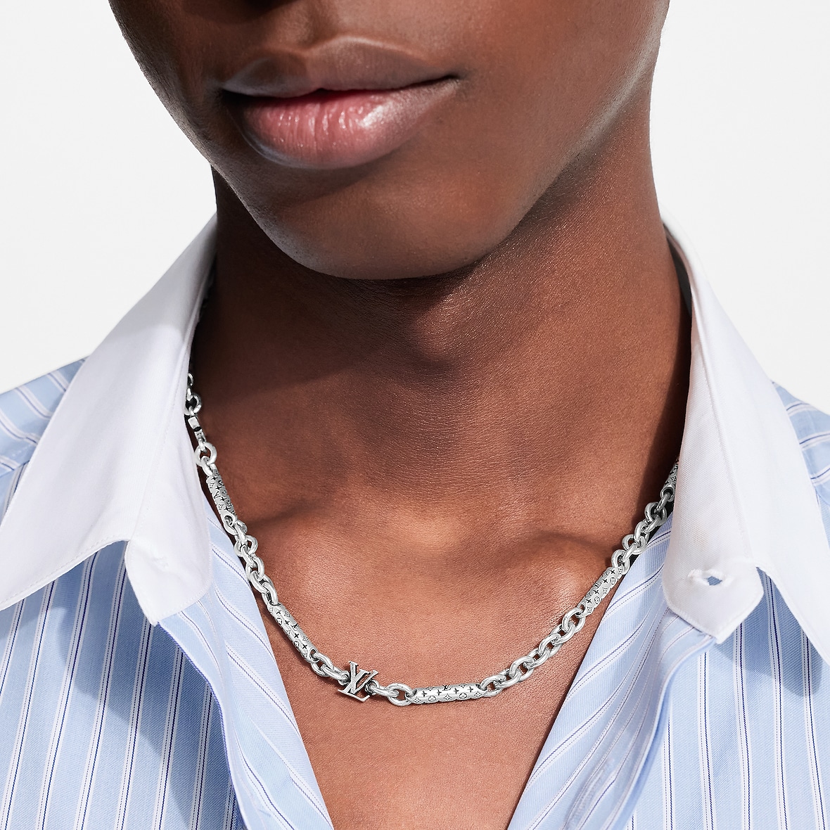 LV Bambou Chain Necklace S00 - Super Lucky Day - For Him | LOUIS VUITTON