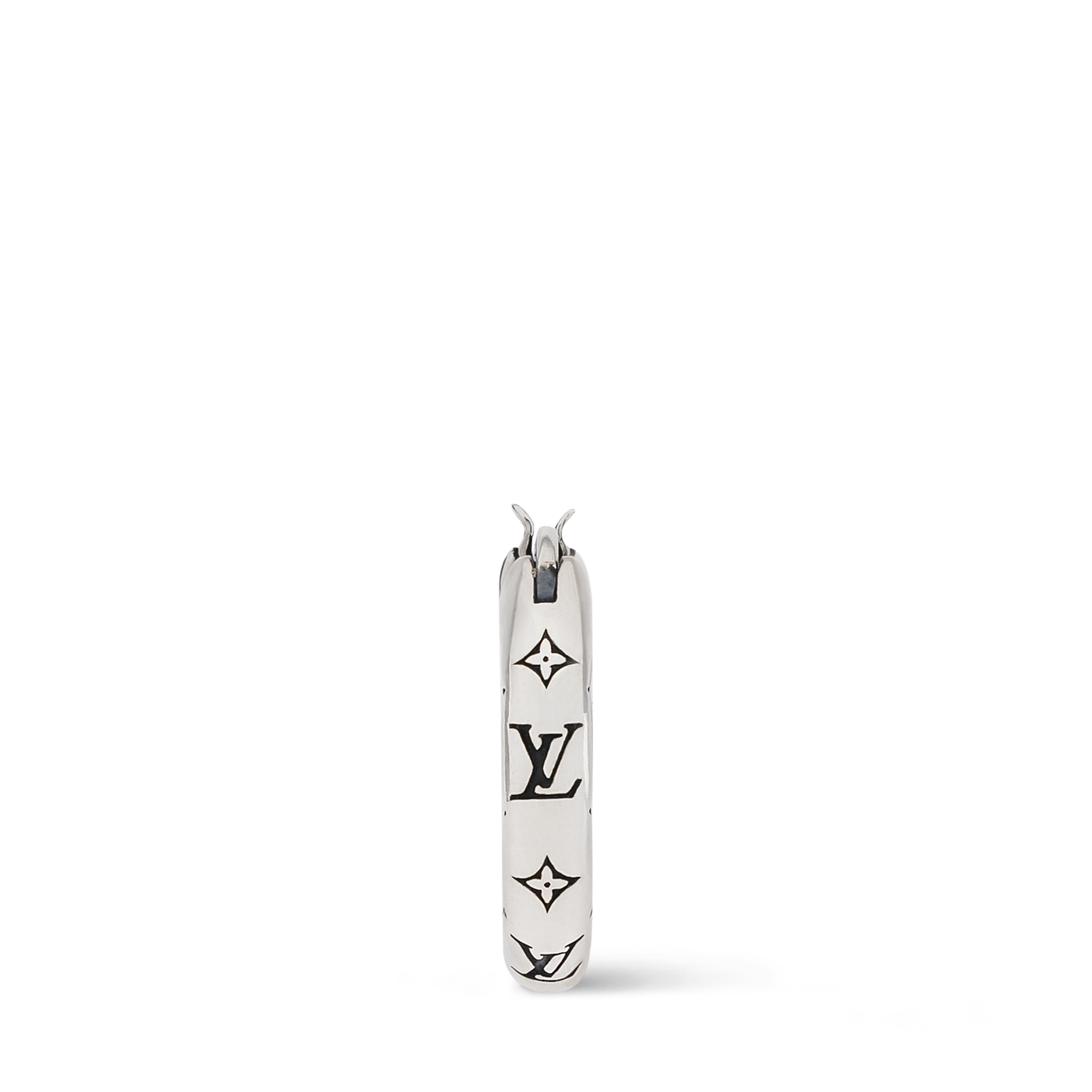 LV Bambou Single Hoop Earring S00 - Men - Fashion Jewelry | LOUIS VUITTON