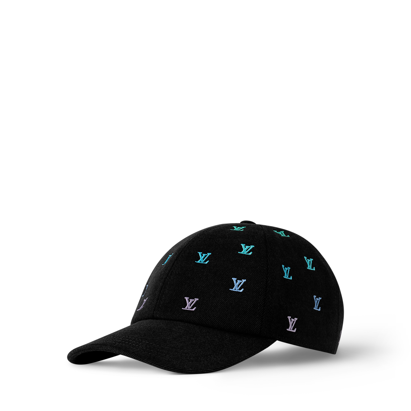 LV Blason Shading Denim Cap S00 - Men - Accessories | LOUIS VUITTON