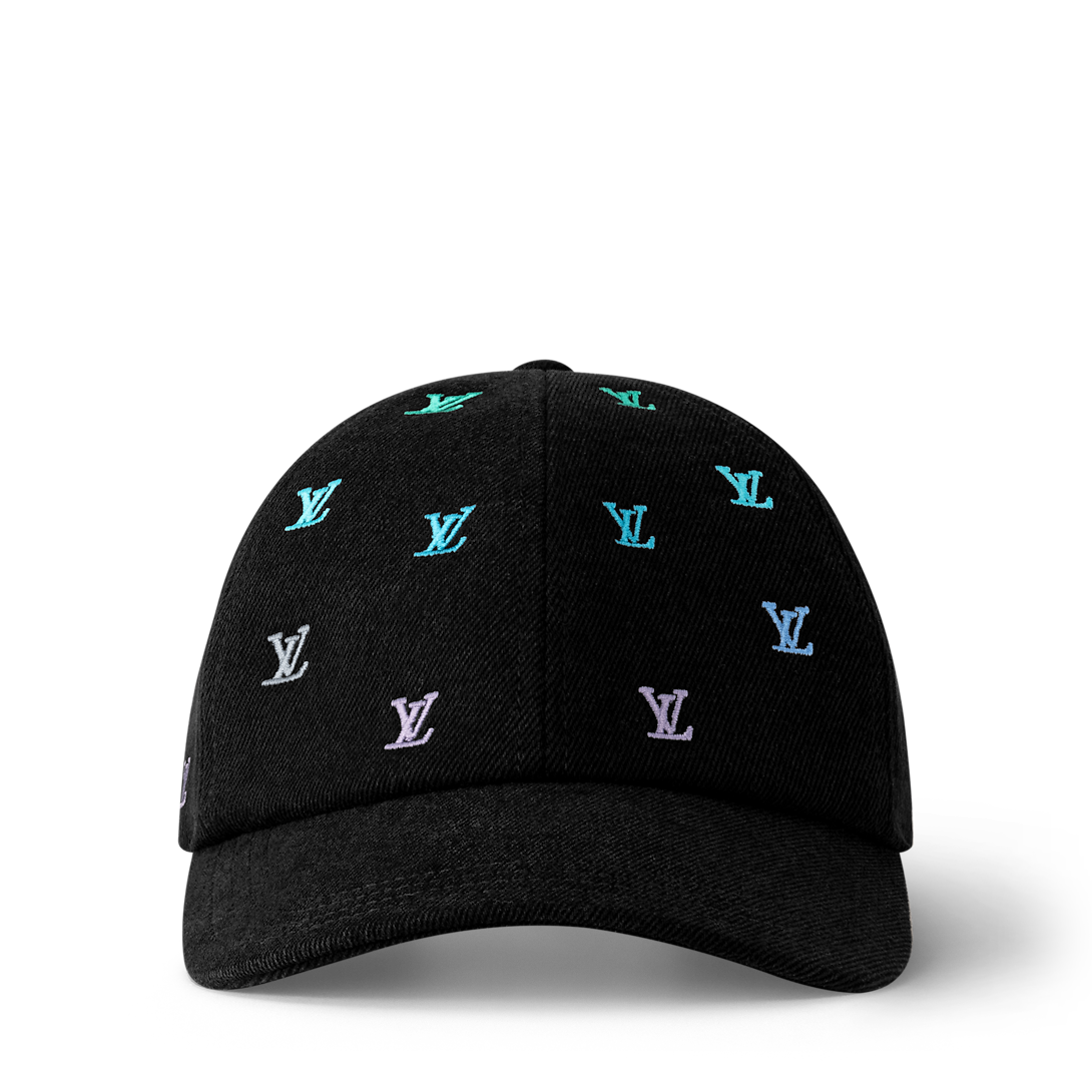 LV Blason Shading Denim Cap S00 - Men - Accessories | LOUIS VUITTON