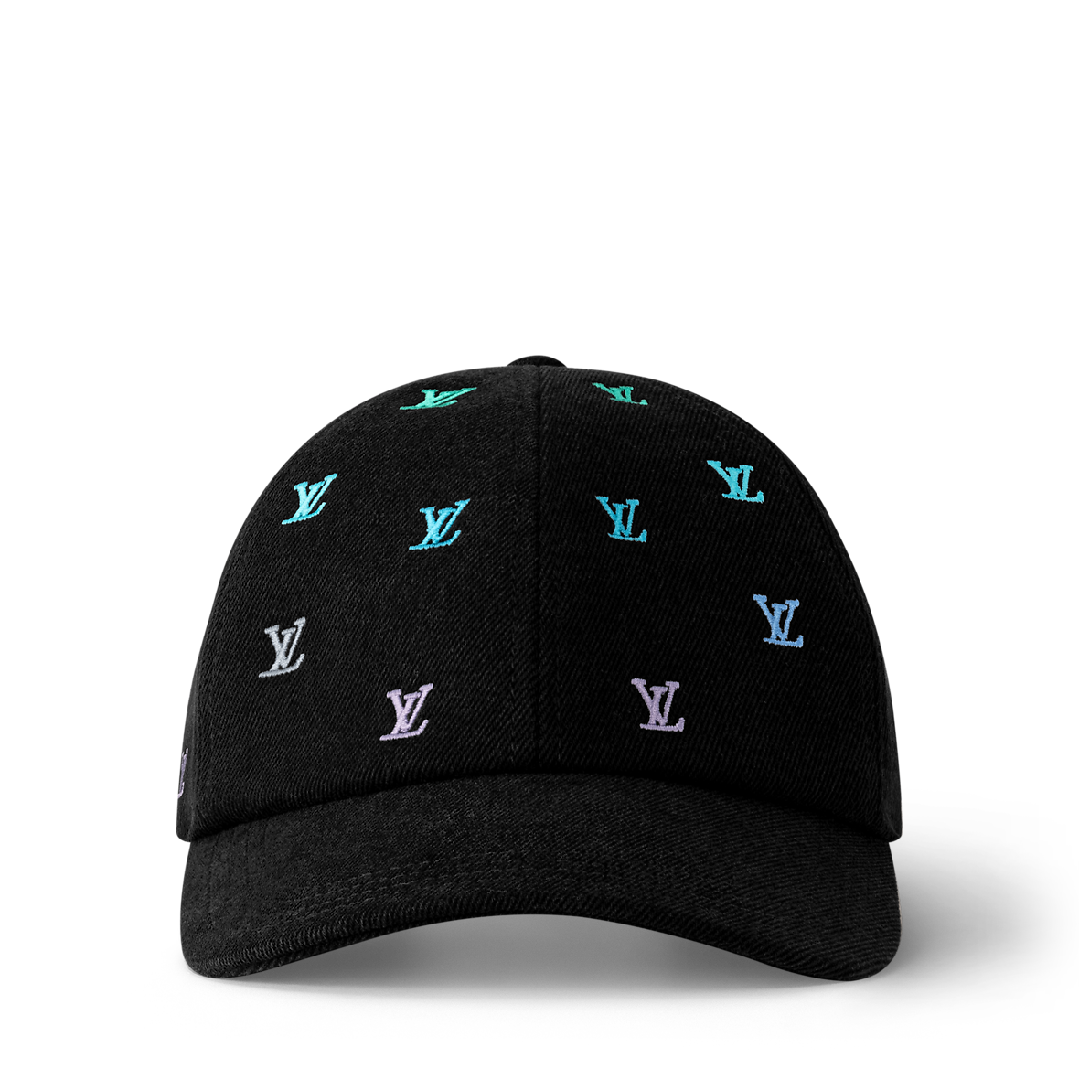 LV Blason Shading Denim Cap S00 - Men - Accessories | LOUIS VUITTON