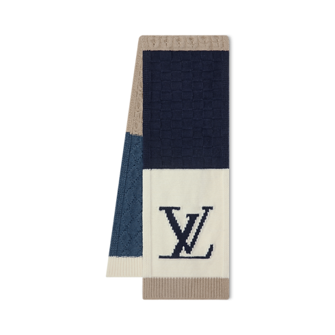 LV Cable Scarf S00 - Men - Accessories | LOUIS VUITTON