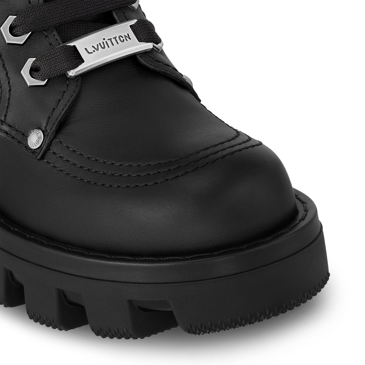 LV Checker Combat Boot - New - For Men | LOUIS VUITTON