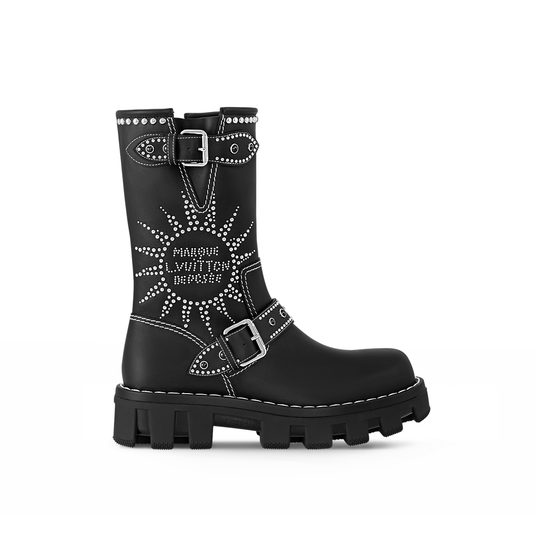 LV Checker Mid Boot - New - For Men | LOUIS VUITTON