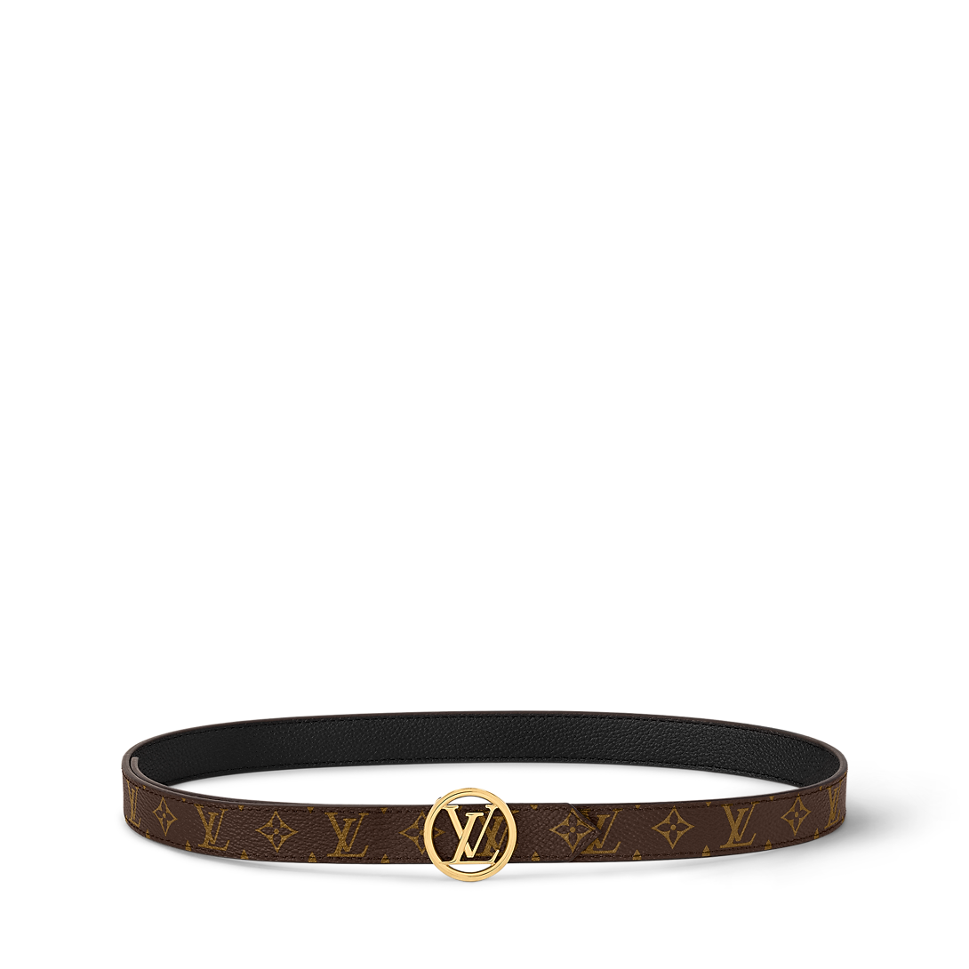 LV Circle 35mm Reversible Belt Monogram - Women - Accessories | LOUIS ...