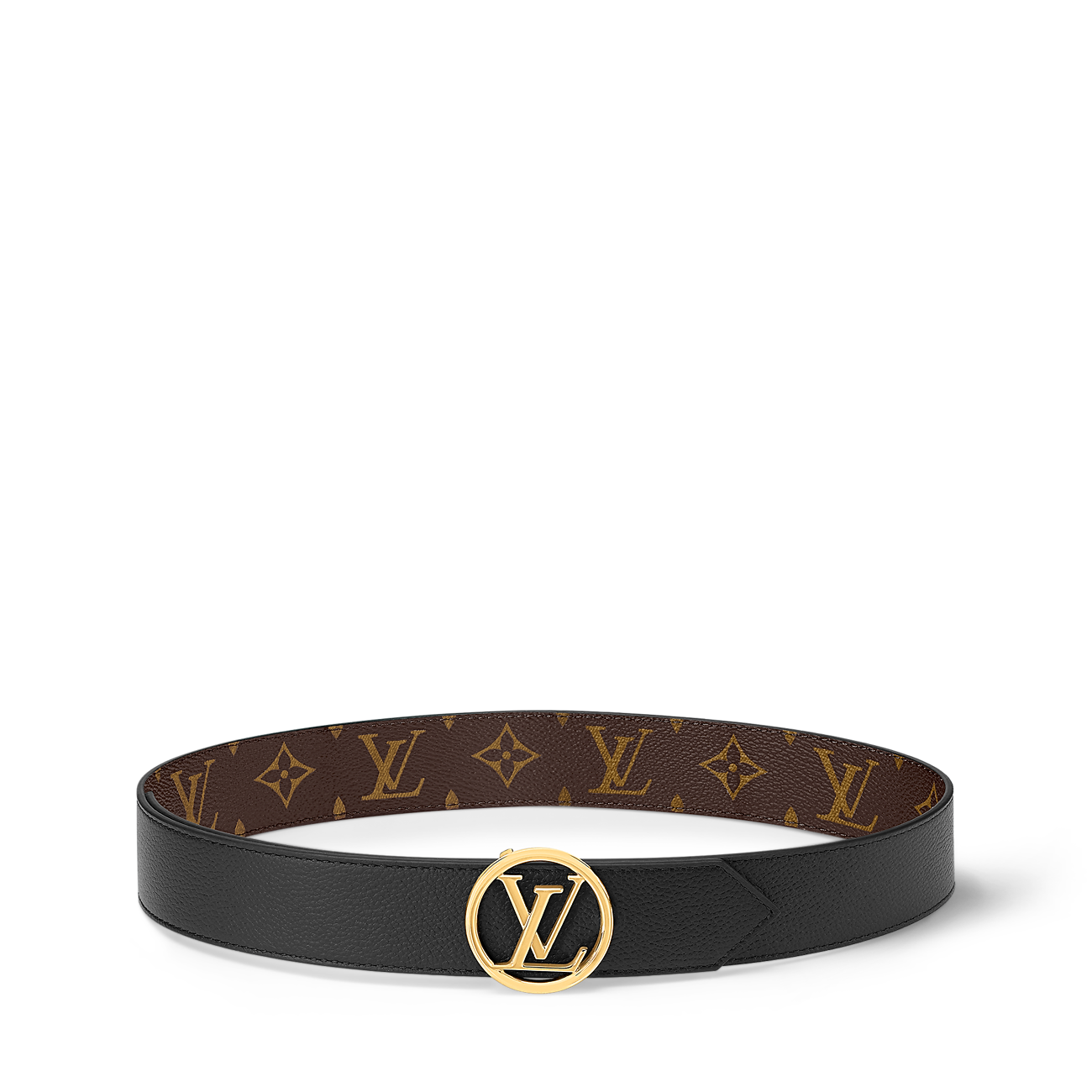 LV Circle 35mm Reversible Belt Monogram - Women - Accessories | LOUIS ...