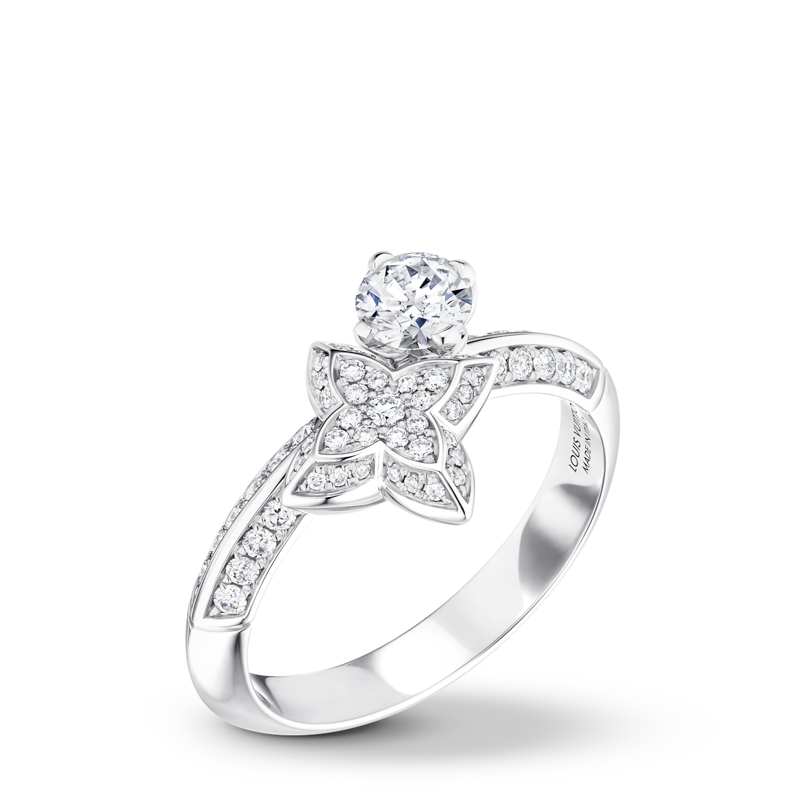 LV Diamonds Double Ring, Round Brilliant cut - Jewelry - Collections ...