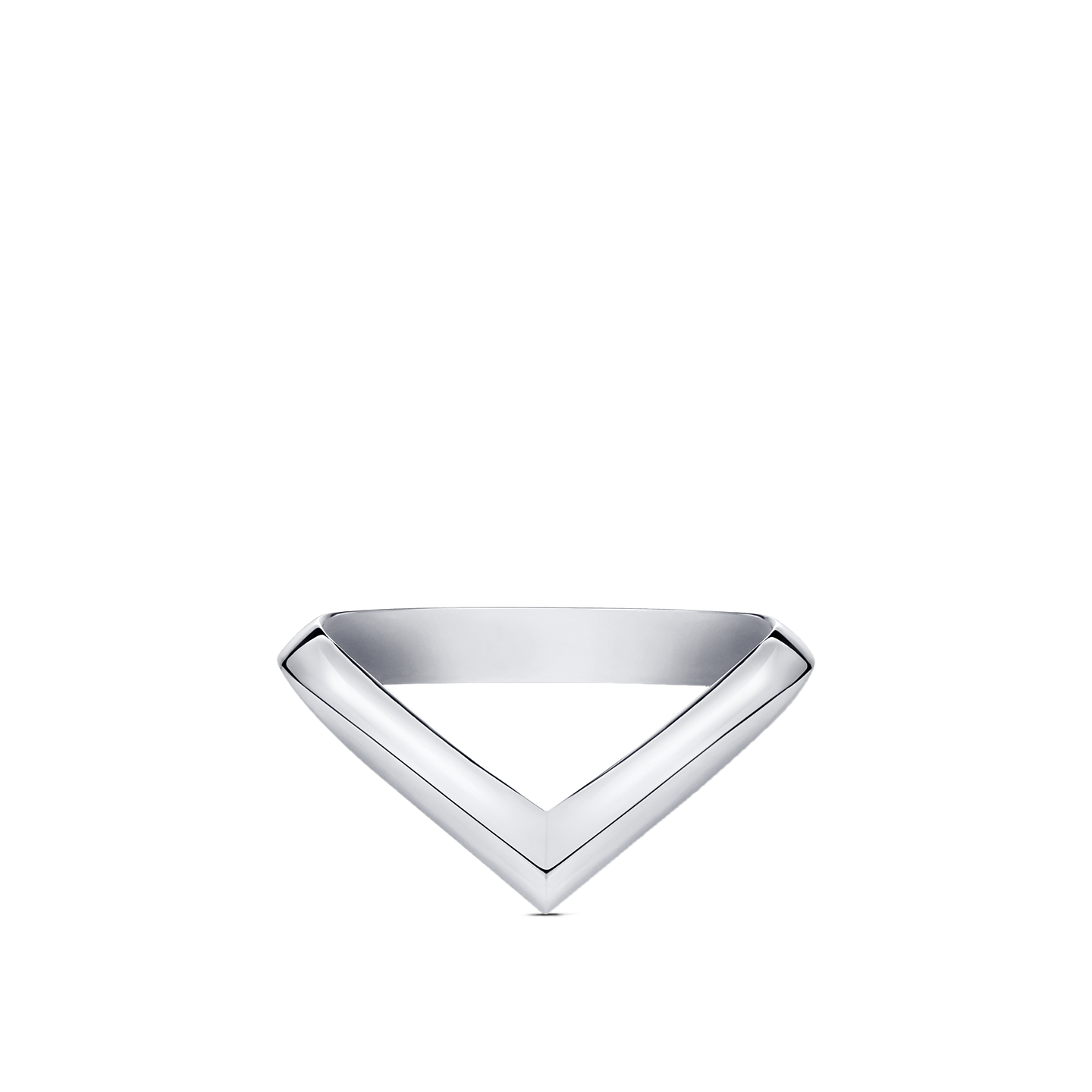 LV Diamonds V Ring, Platinum - Jewelry - Categories | LOUIS VUITTON