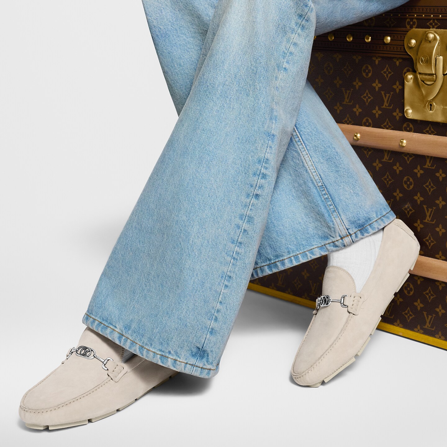 LV Driver Moccasin - Men - Shoes | LOUIS VUITTON